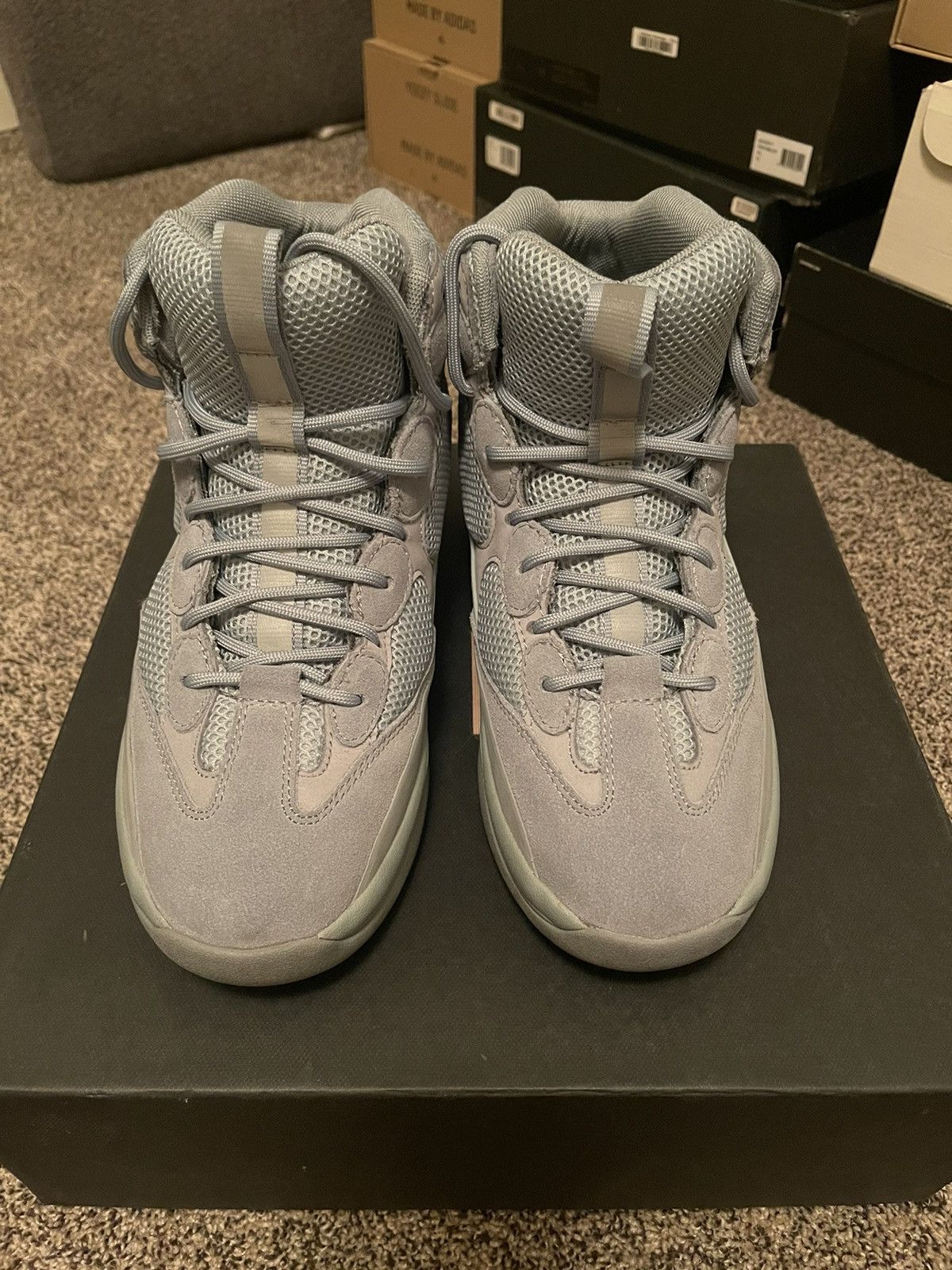 Yeezy Season Yeezy Season 7 House Blue Desert Boot | Grailed