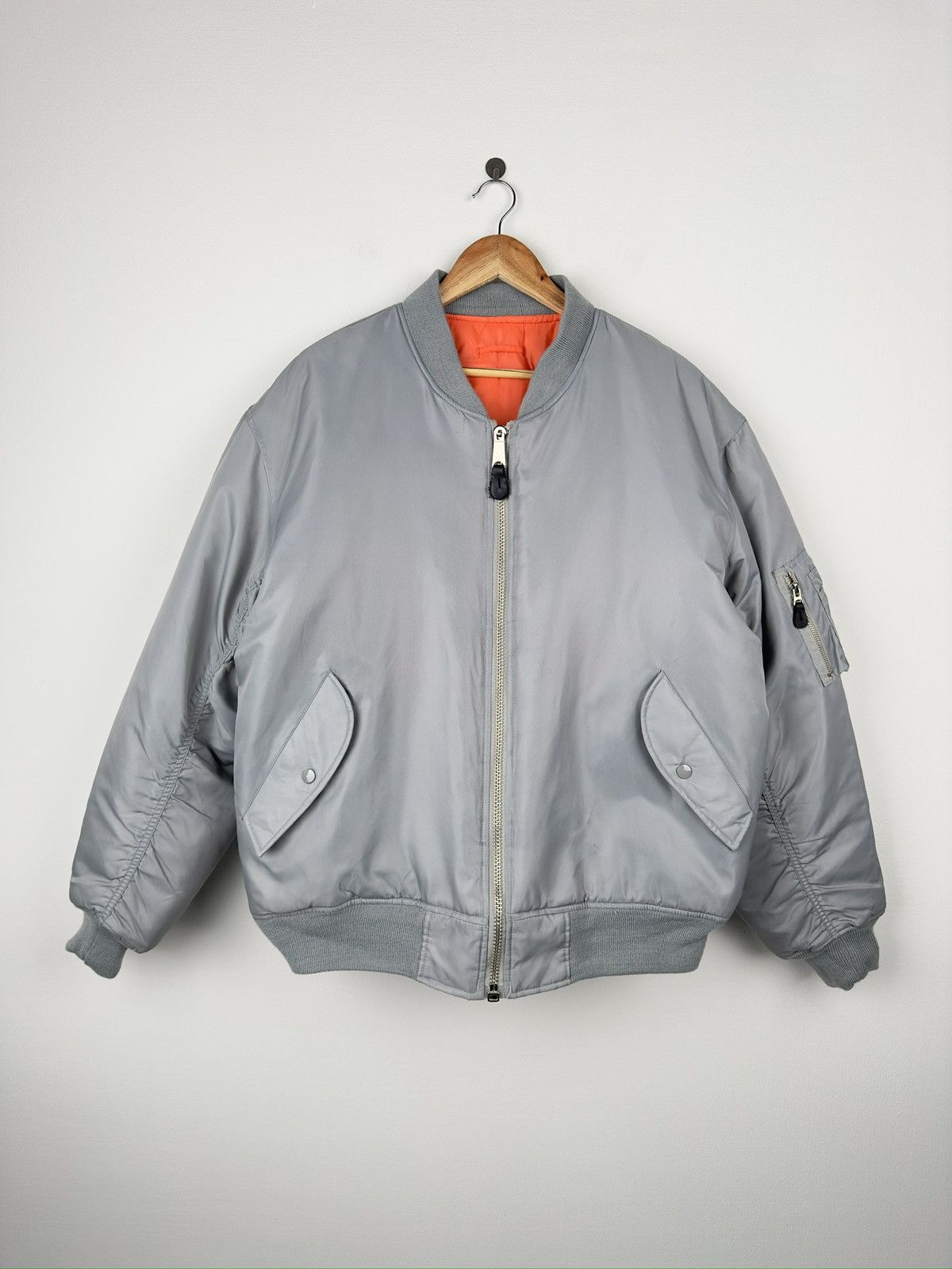 Bomber Jacket × Ma 1 × Vintage MA-1 Men’s Intermediate Bomber Flyer’s Jacket | Grailed