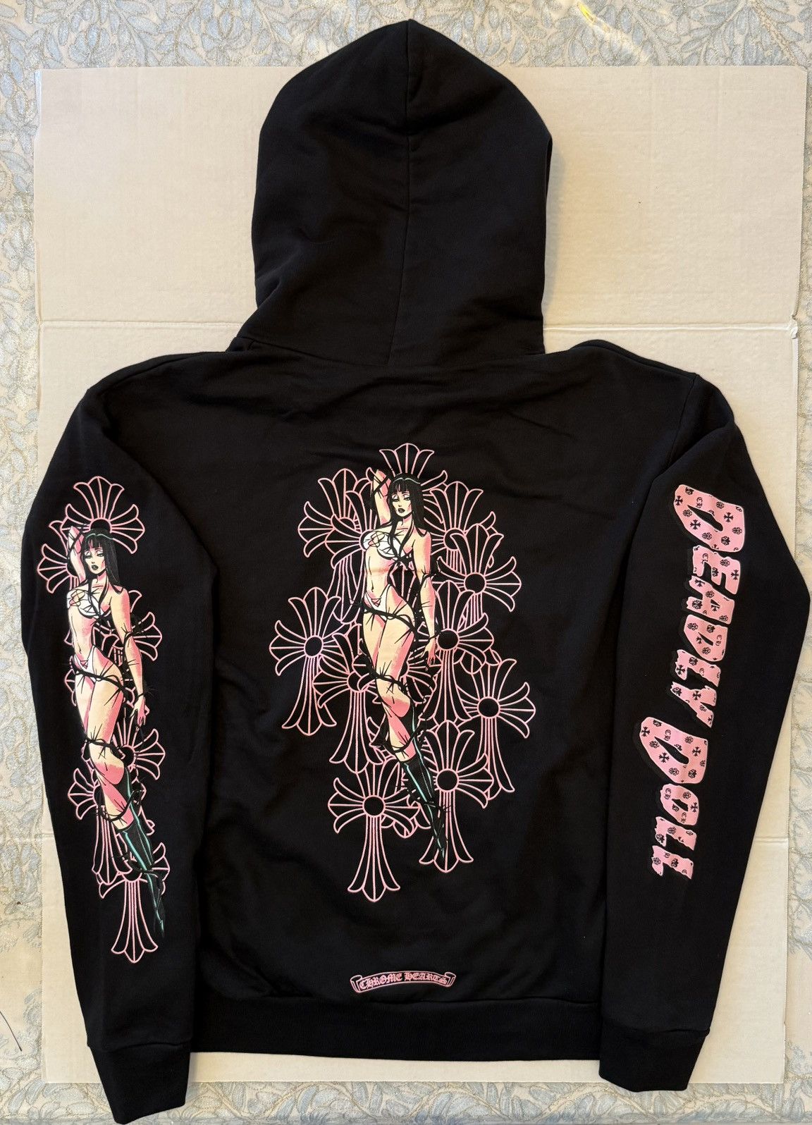Chrome Hearts Chrome Hearts Deadly Doll Zip-Up Hoodie - MIAMI EXCLUSIVE | Grailed