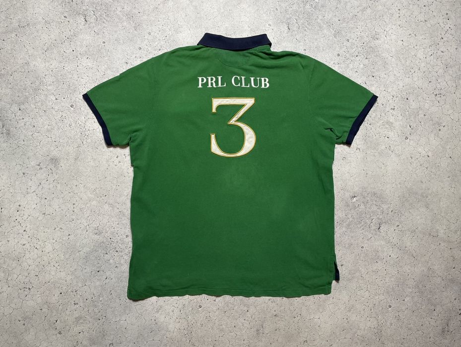 Polo Ralph Lauren Vintage Polo T-Shirt Polo Ralph Lauren PRL Club #3 Big Logo | Grailed