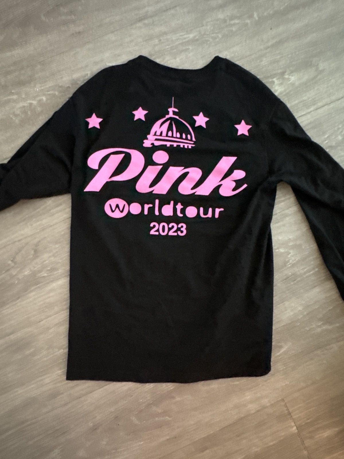 Lil Uzi Vert Pink Tape Tour Long Sleeve | Grailed