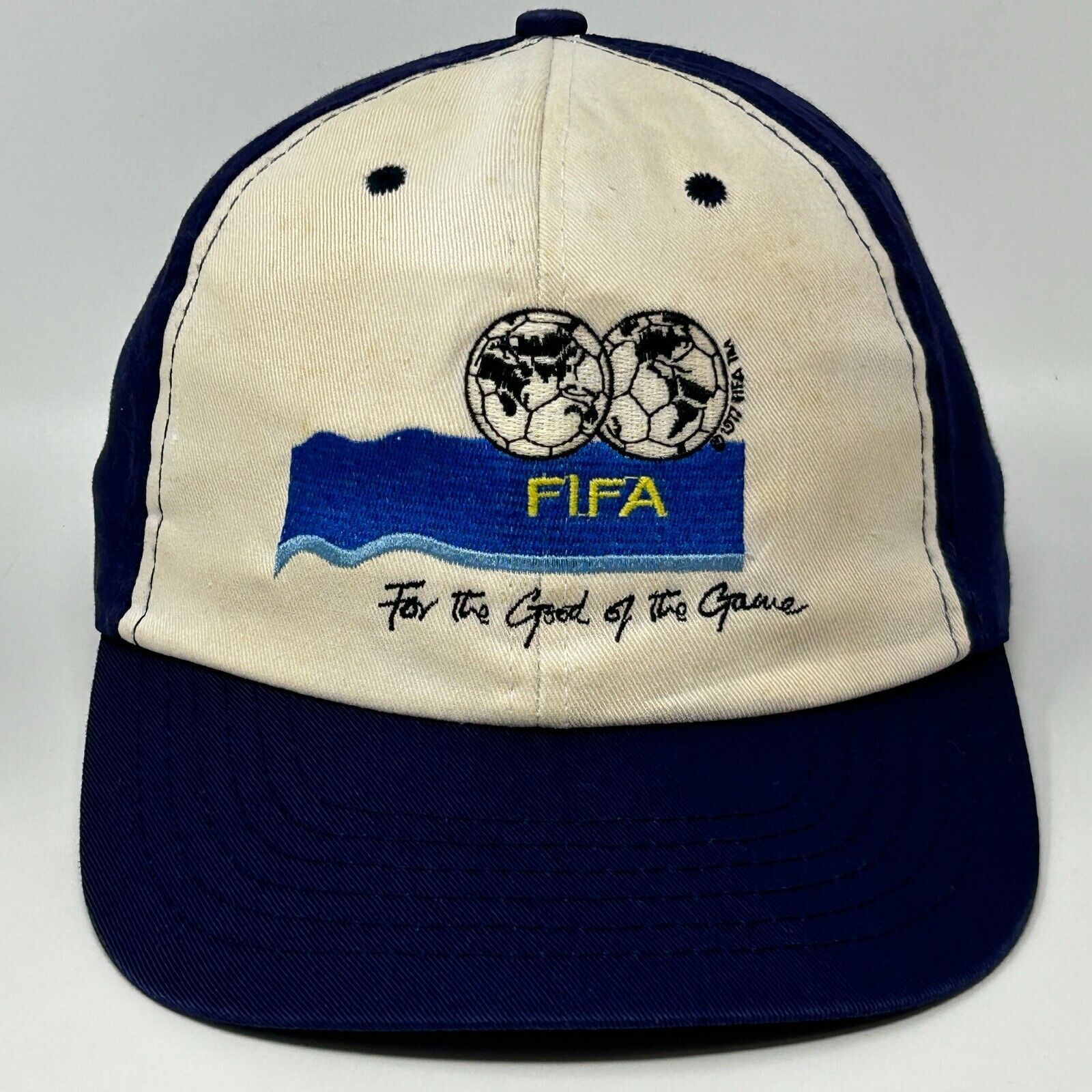 Vintage FIFA For the Good of the Game Vintage 90s Hat Soccer Cap | Grailed