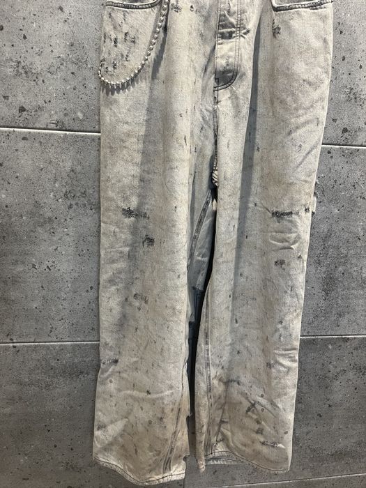 Balenciaga Balenciaga super destroyed baggy pants denim | Grailed
