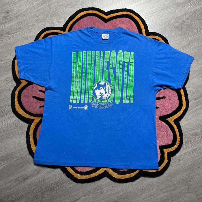 Vintage Vintage 90’s Minnesota Timberwolves Graphic Logo NBA T-shirt ...