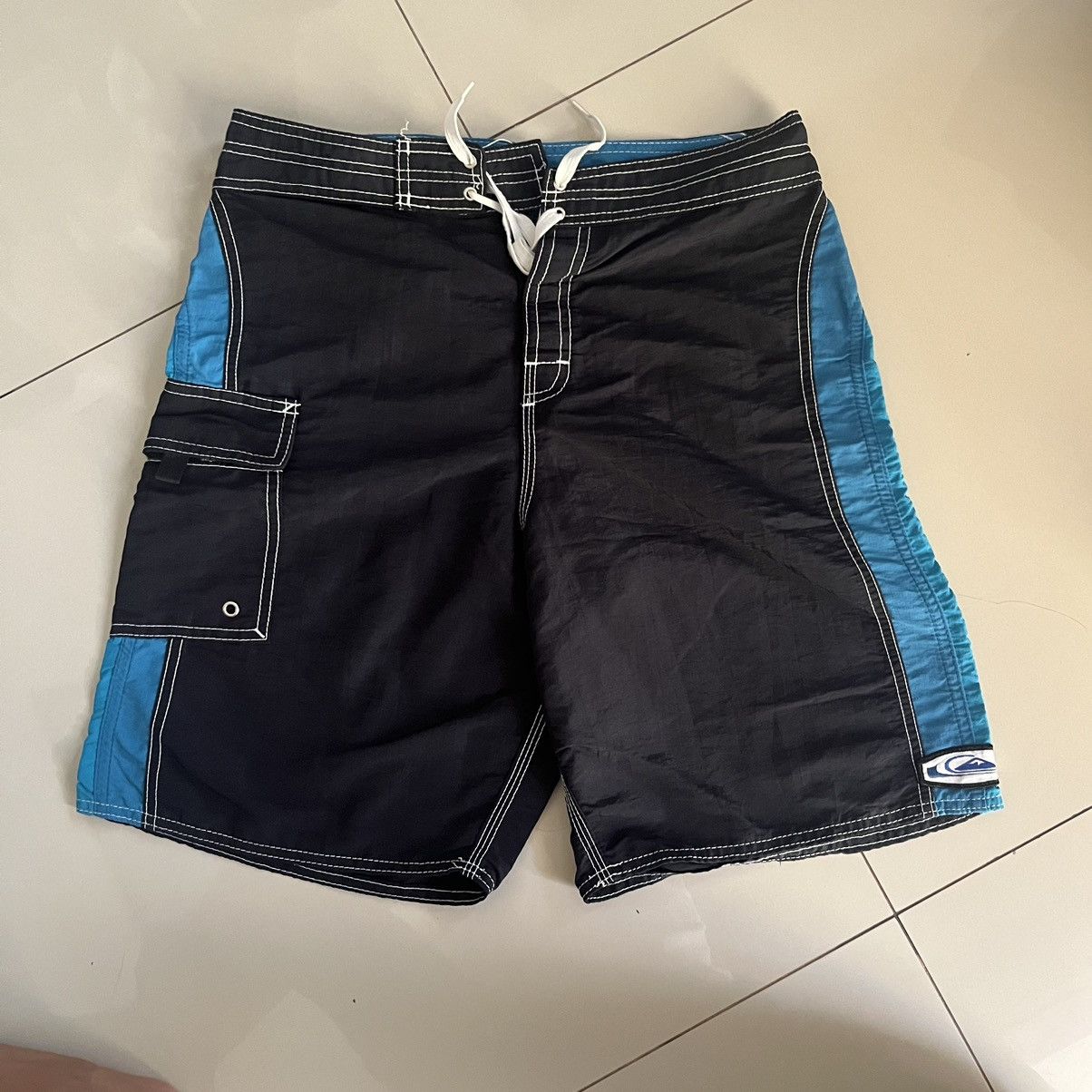 Quiksilver Quiksilver 90s Vintage Board patch shorts | Grailed