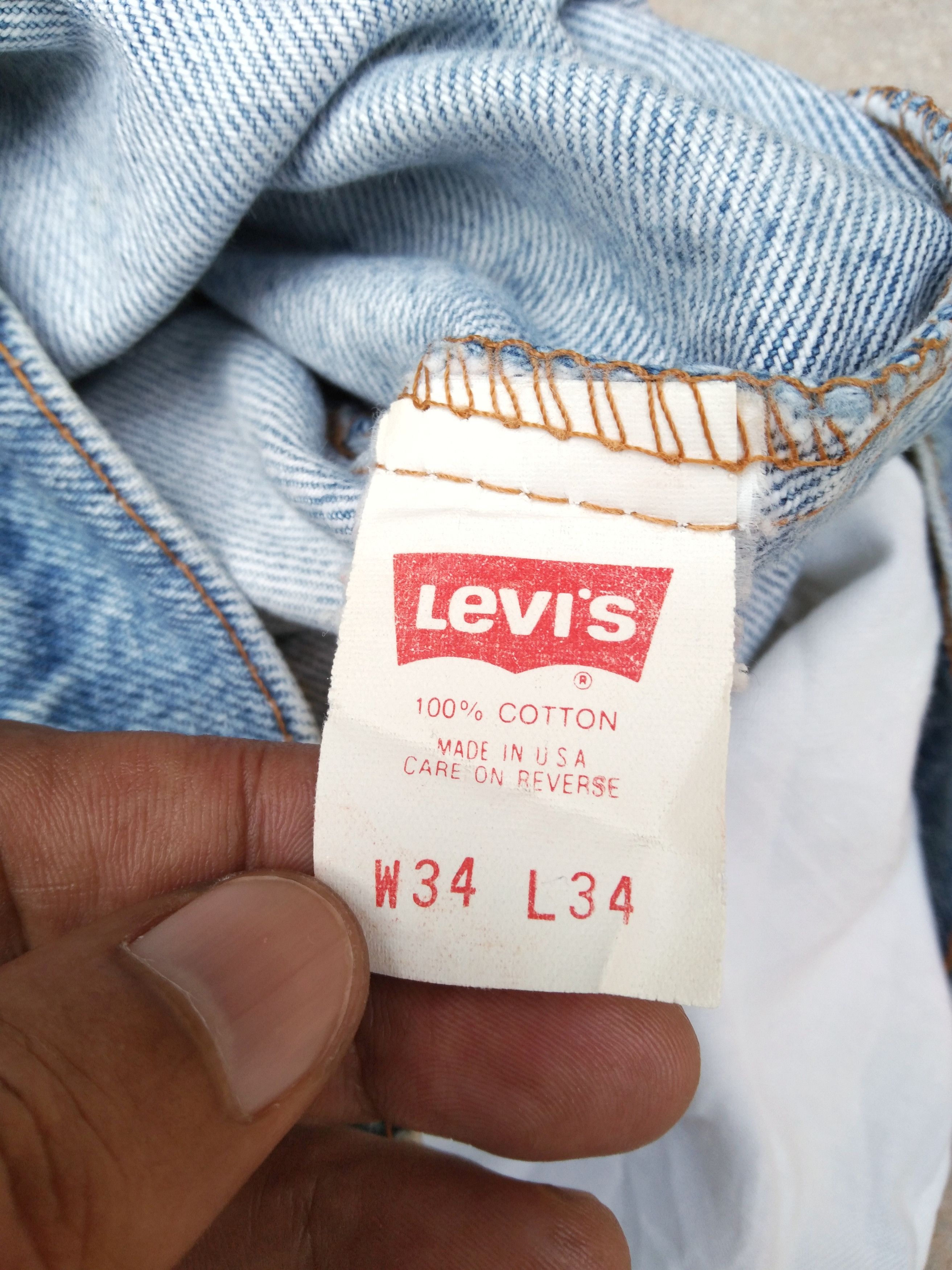Jean × Levi's × Vintage 90s Vintage Levi's Jeans 505 Made In USA Distressed Denim | Grailed