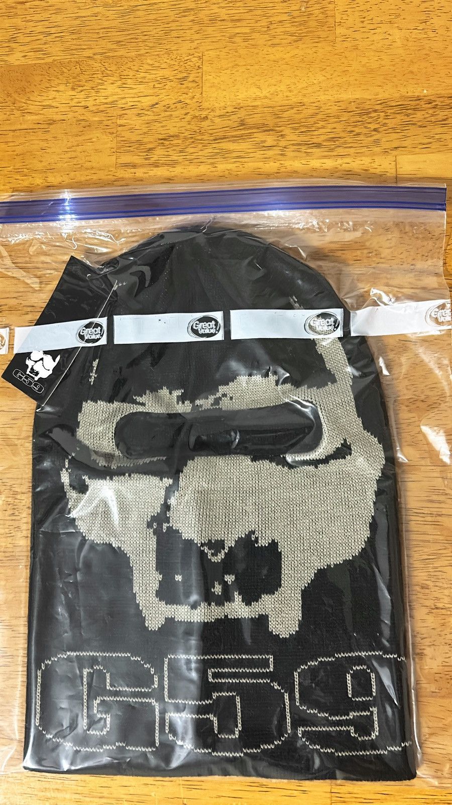 G59 Records × Pouya & $uicideboy$ Merch G59 Logo knit ski mask/beanie ...
