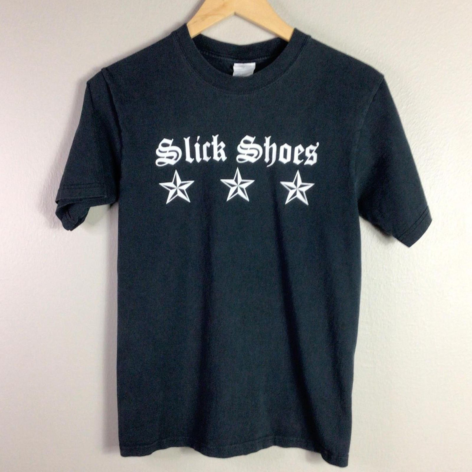 Anvil Vintage Slick Shoes Tooth & Nail Punk Band Shirt Black Small ...