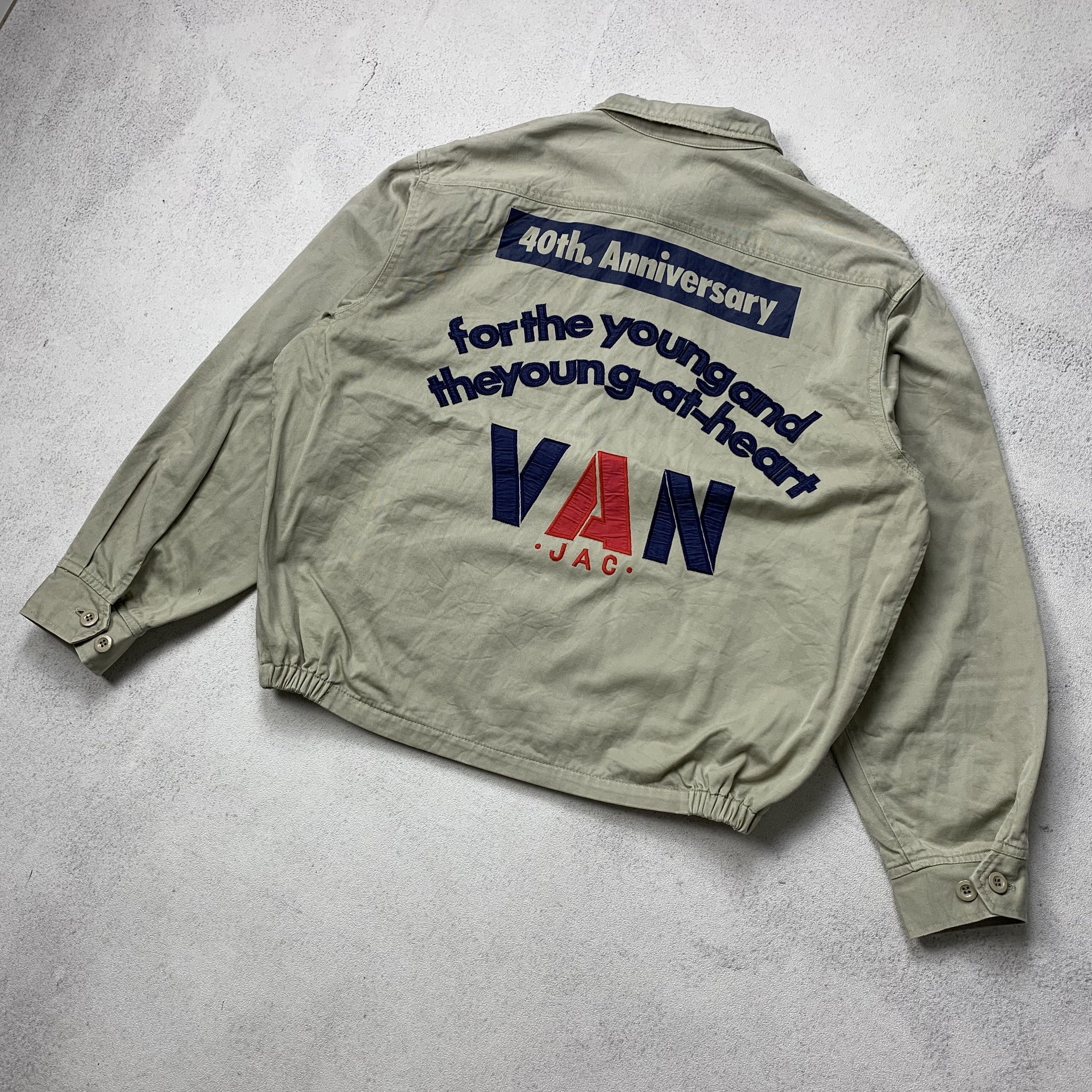 Japanese Brand × Streetwear × Van Van Jac 40th Anniversary Jacket | Grailed