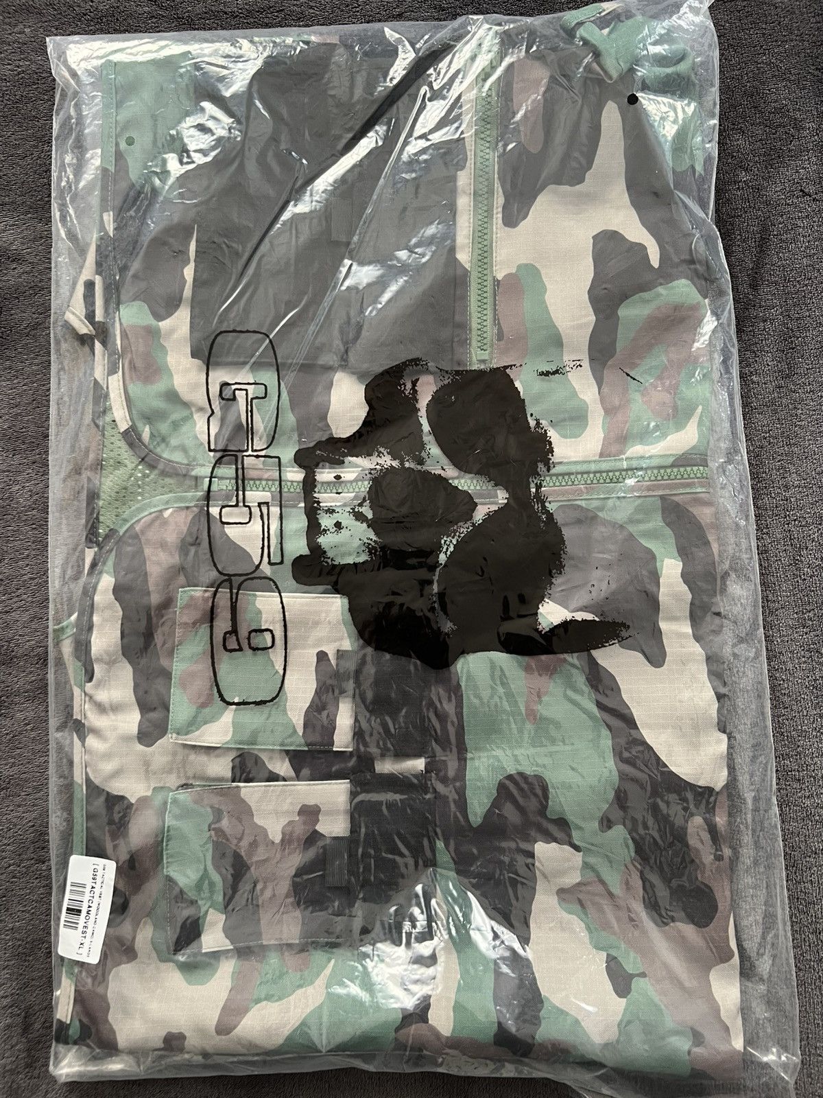 G59 Records × Pouya & $uicideboy$ Merch G59 Tactical Vest Camo XL | Grailed