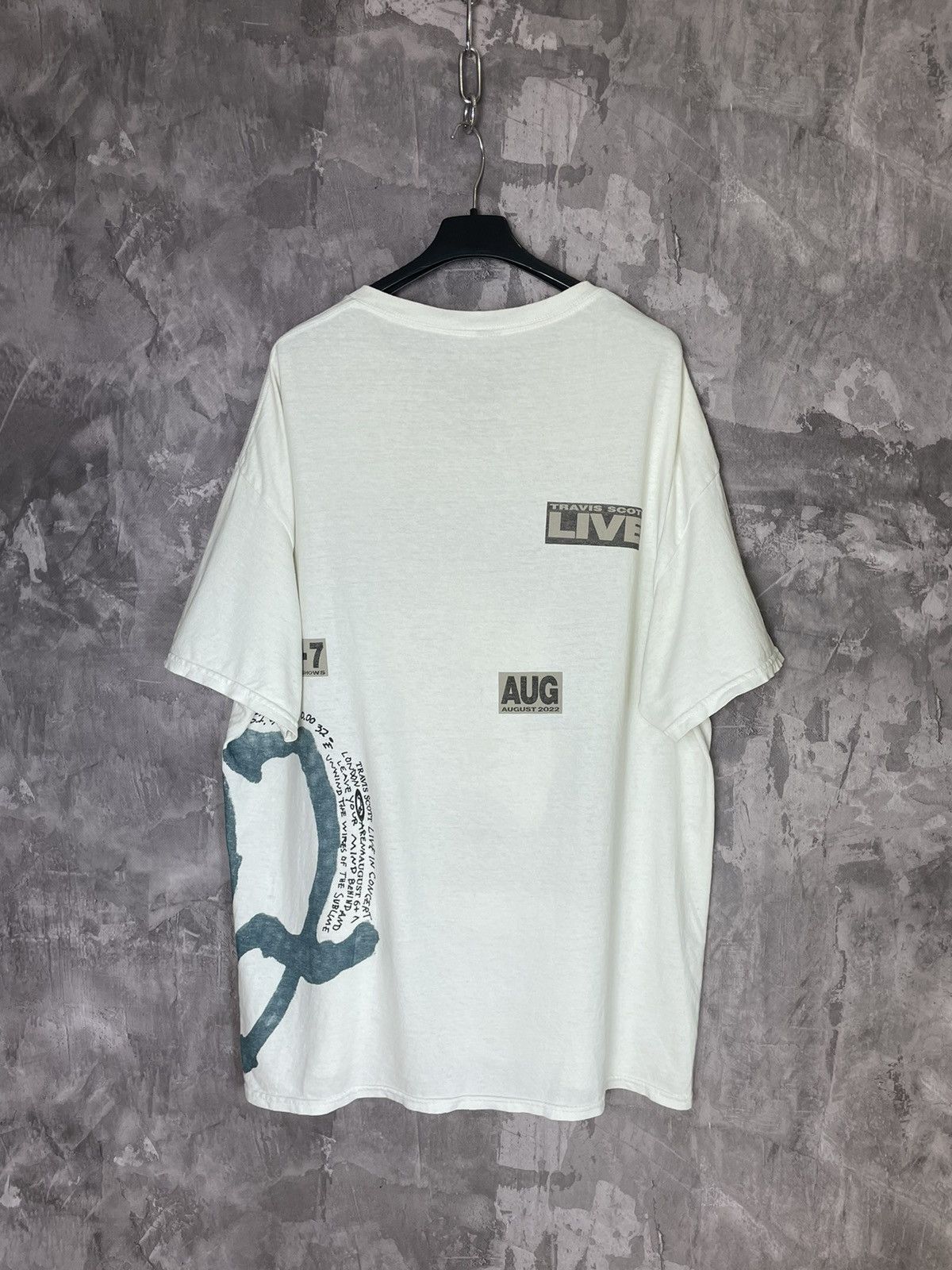 Travis Scott Travis Scott - London O2 Arena 2022 Show, T Shirt | Grailed