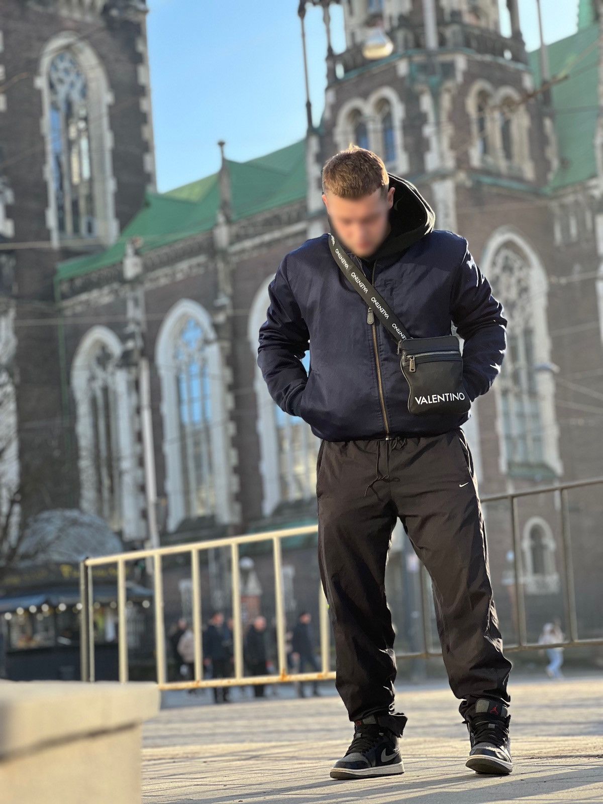 Stussy Stüssy Blue Dyed Nylon Bomber | Grailed