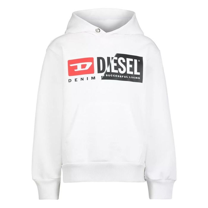 Diesel Diesel White Cotton Sweater | Grailed