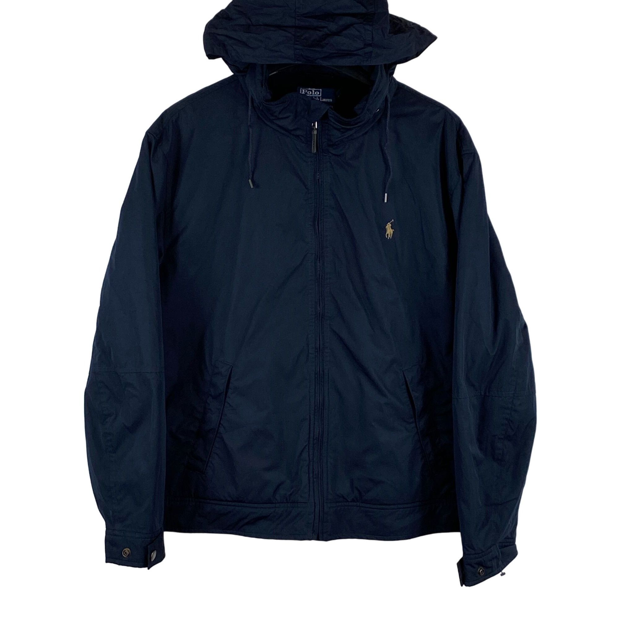 Polo Ralph Lauren Vintage Polo Ralph Lauren Hidden Full Zip Jacket Navy ...