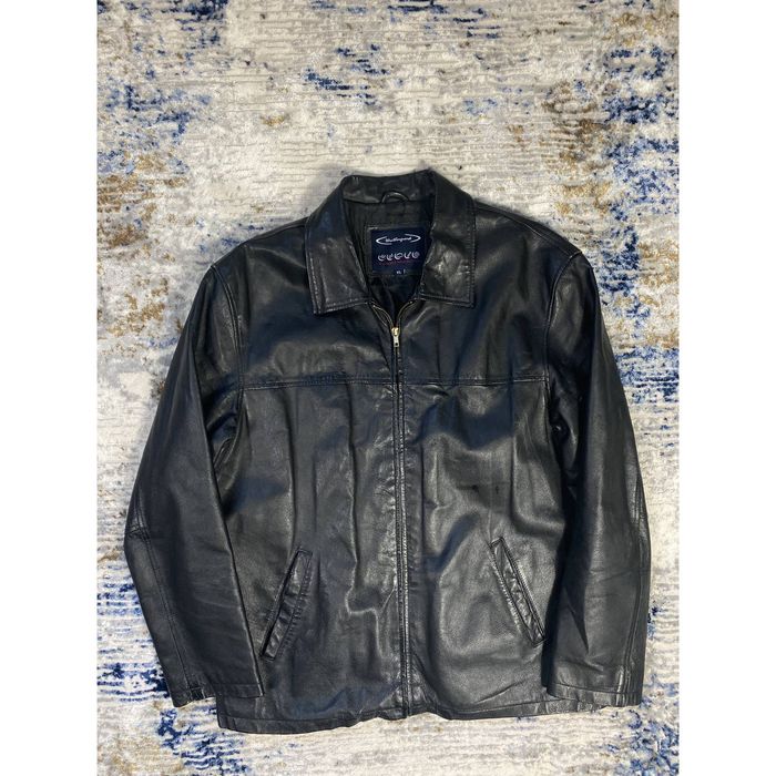 Vintage VINTAGE GENUINE LEATHER JACKET | Grailed