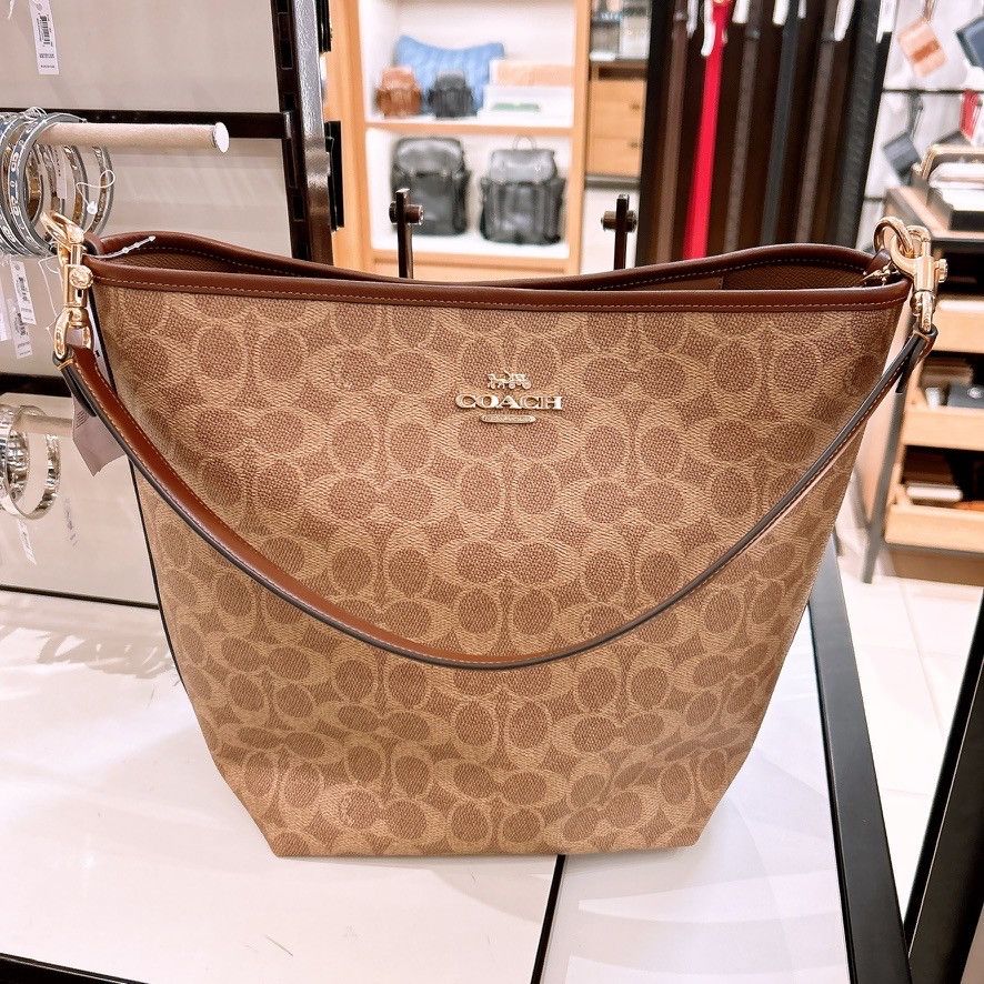 Coach City Large Bucket Bag In Signature Canvas CT802 | Grailed