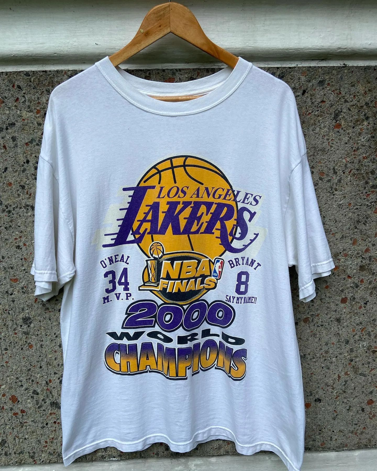 NBA × Streetwear × Vintage NBA 2000–01 LOS ANGELES LAKERS SEASON ...