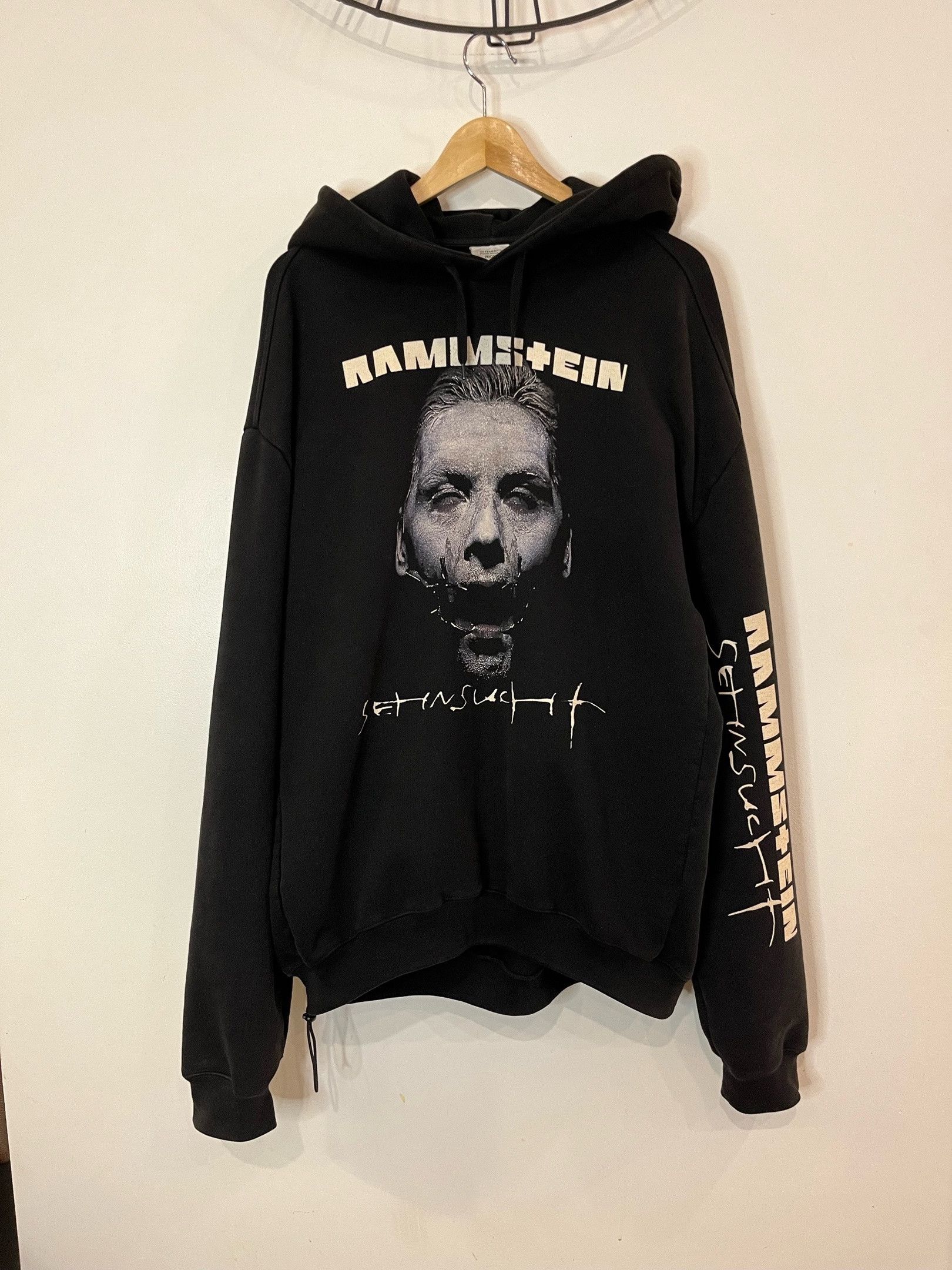 Vetements Vetements Rammstein Hoodie | Grailed