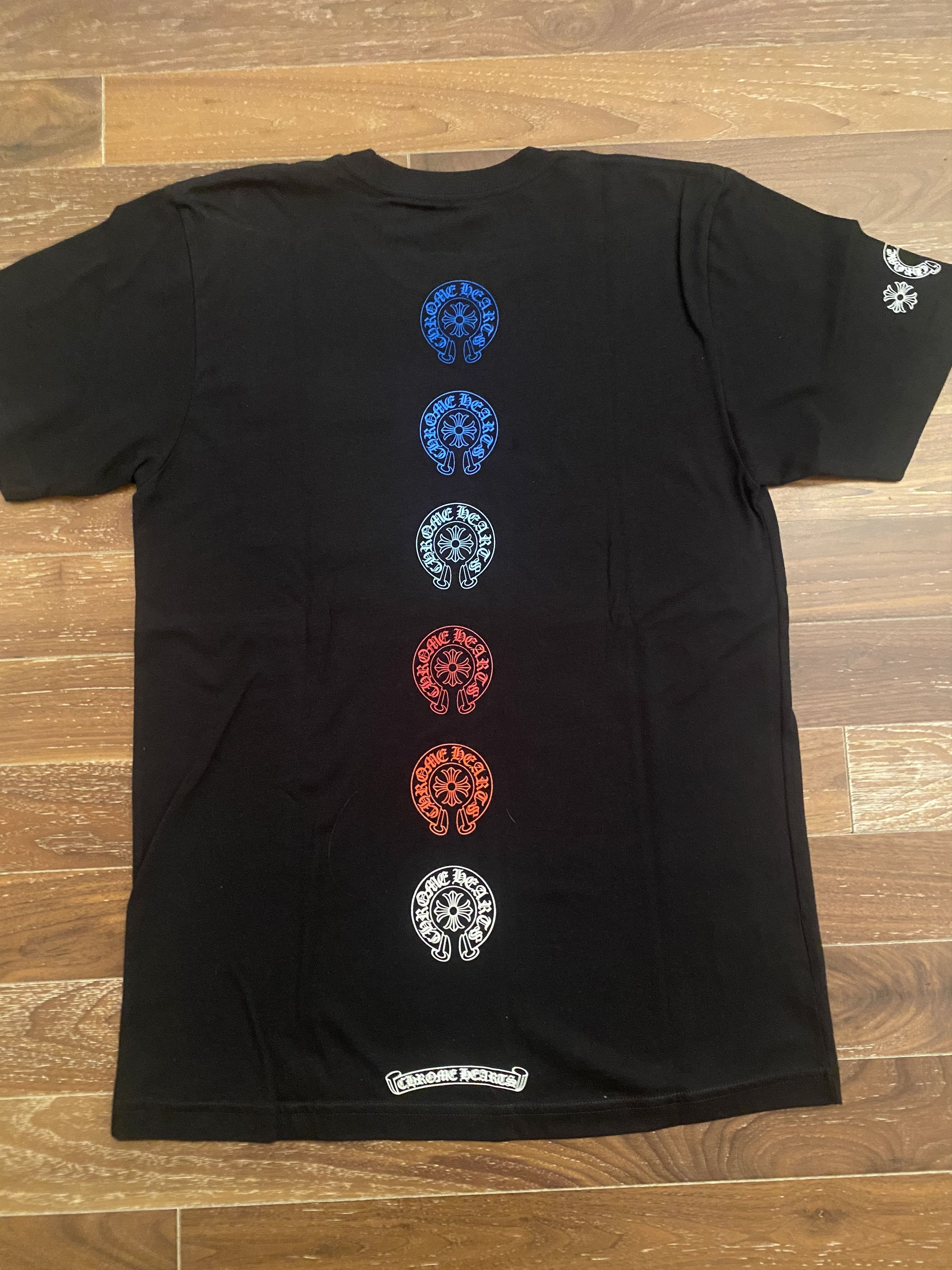 Chrome Hearts Chrome Hearts Multicolor Horseshoe Tee shirt M | Grailed