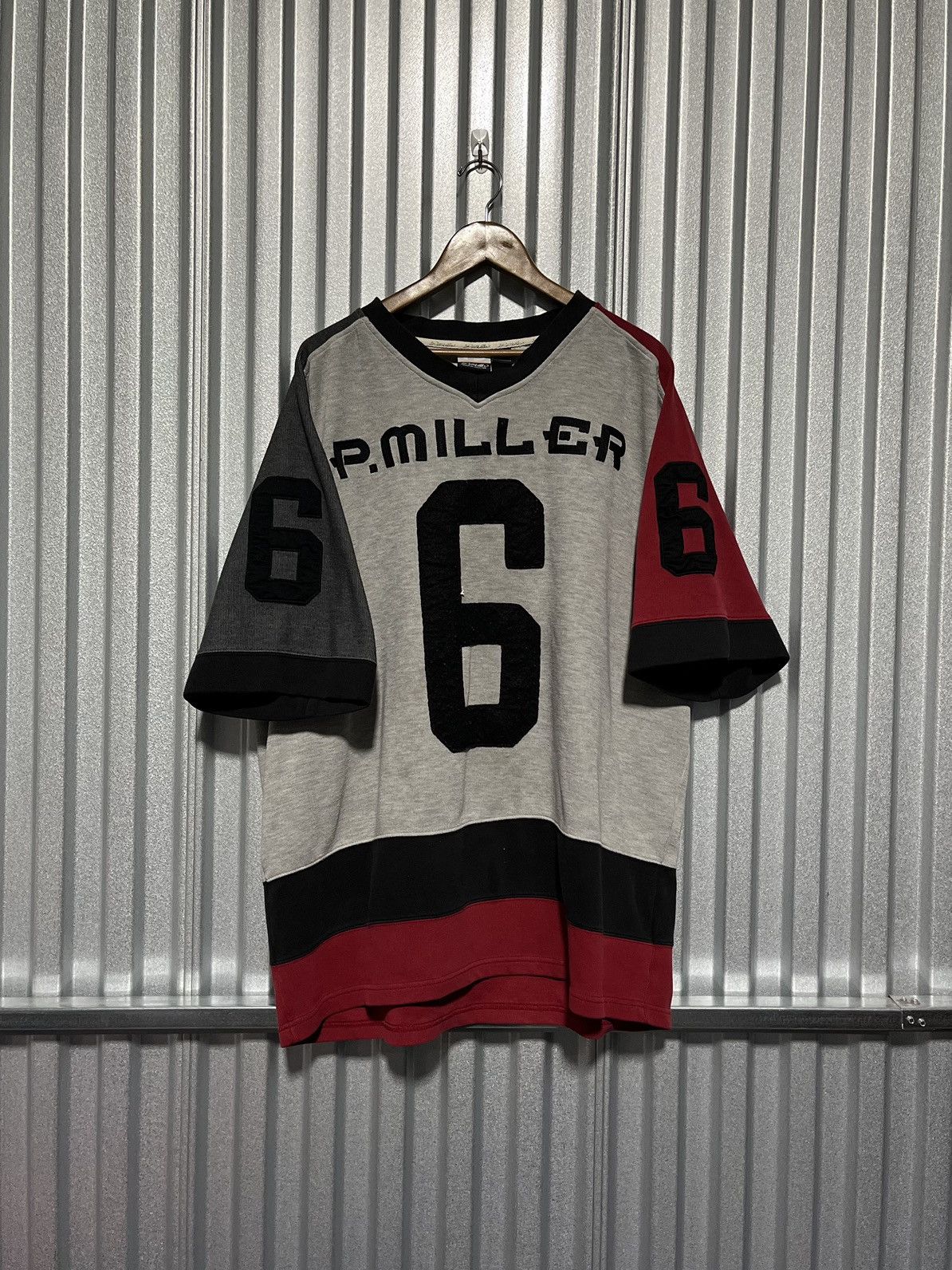 Fubu × Southpole × Vintage Crazy Vintage Y2K P Miller Football Jersey Hip Hop Rap Tee | Grailed