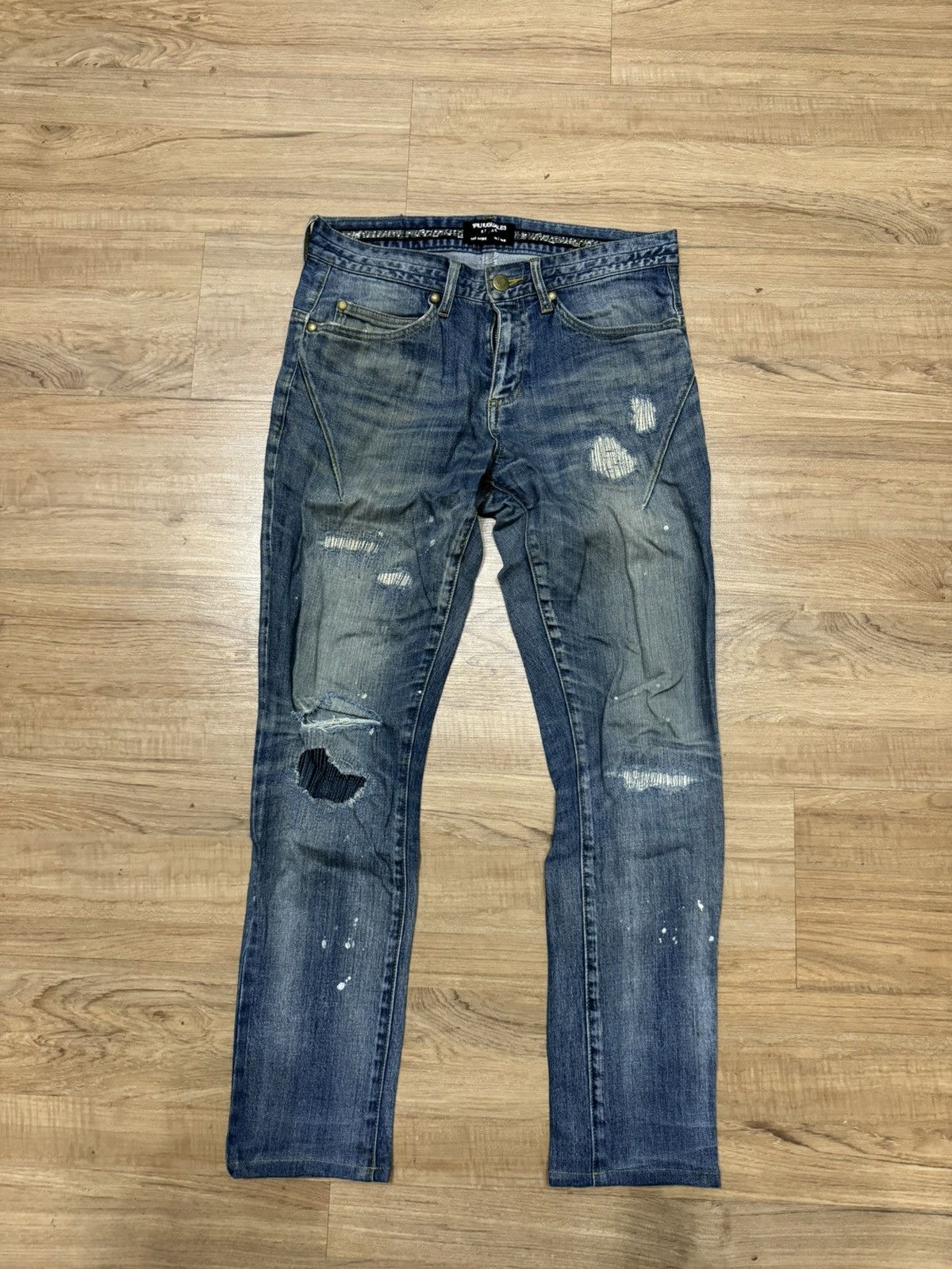 Number (N)ine NUMBER NINE DISTRESSED JEANS | Grailed