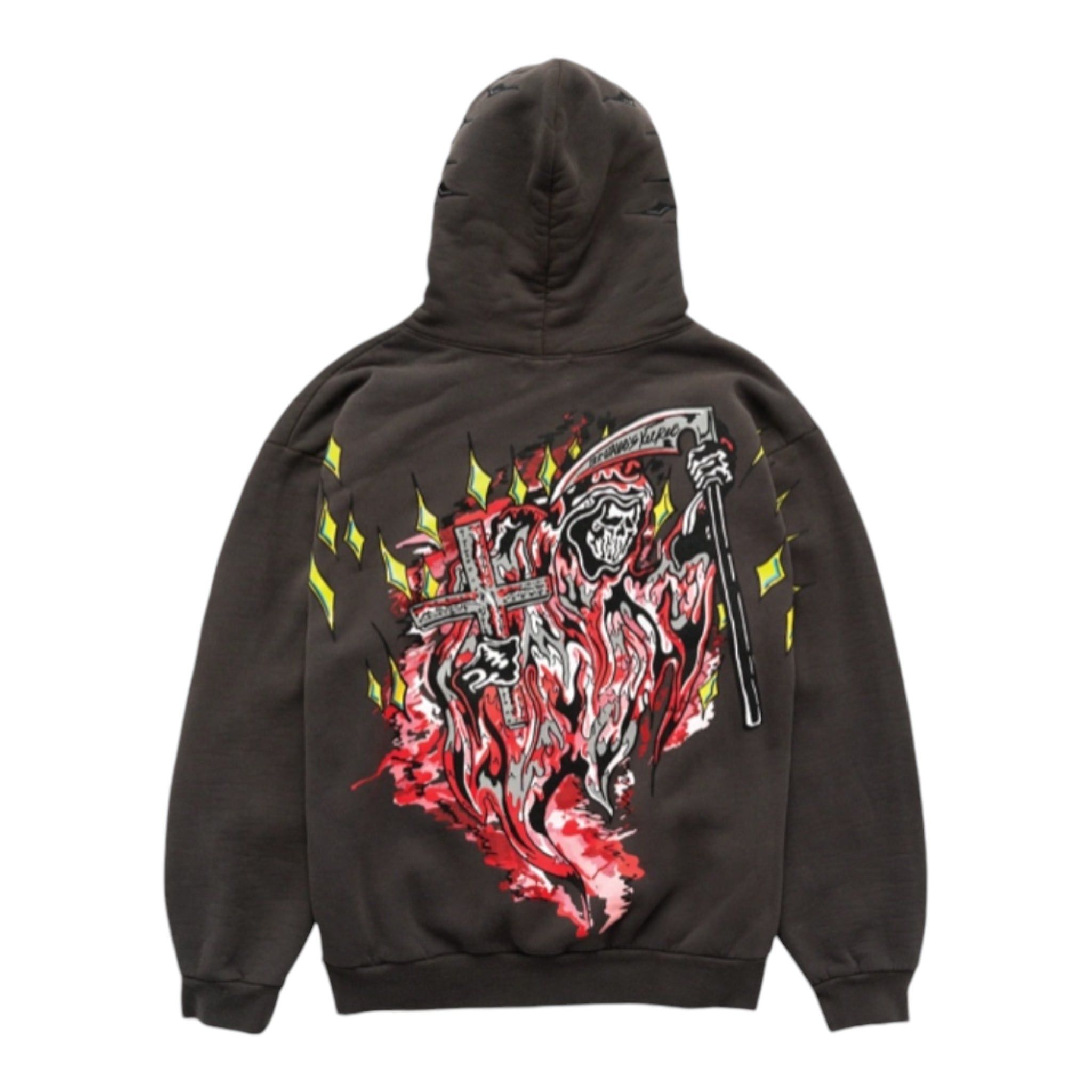 Warren Lotas Brother’s Keeper Hooded Sweatshirt Stonewash | Grailed