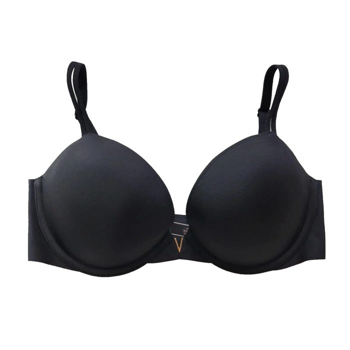 Victoria's Secret Victoria's Secret Push-Up Women's 34D Solid Black Bra ...
