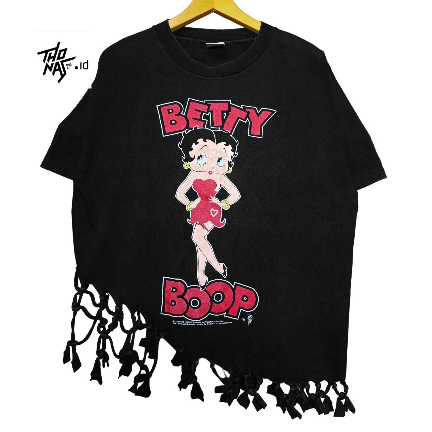 Cartoon Network × Custom × Vintage Rare Vintage 90s Betty Boop Custom T ...