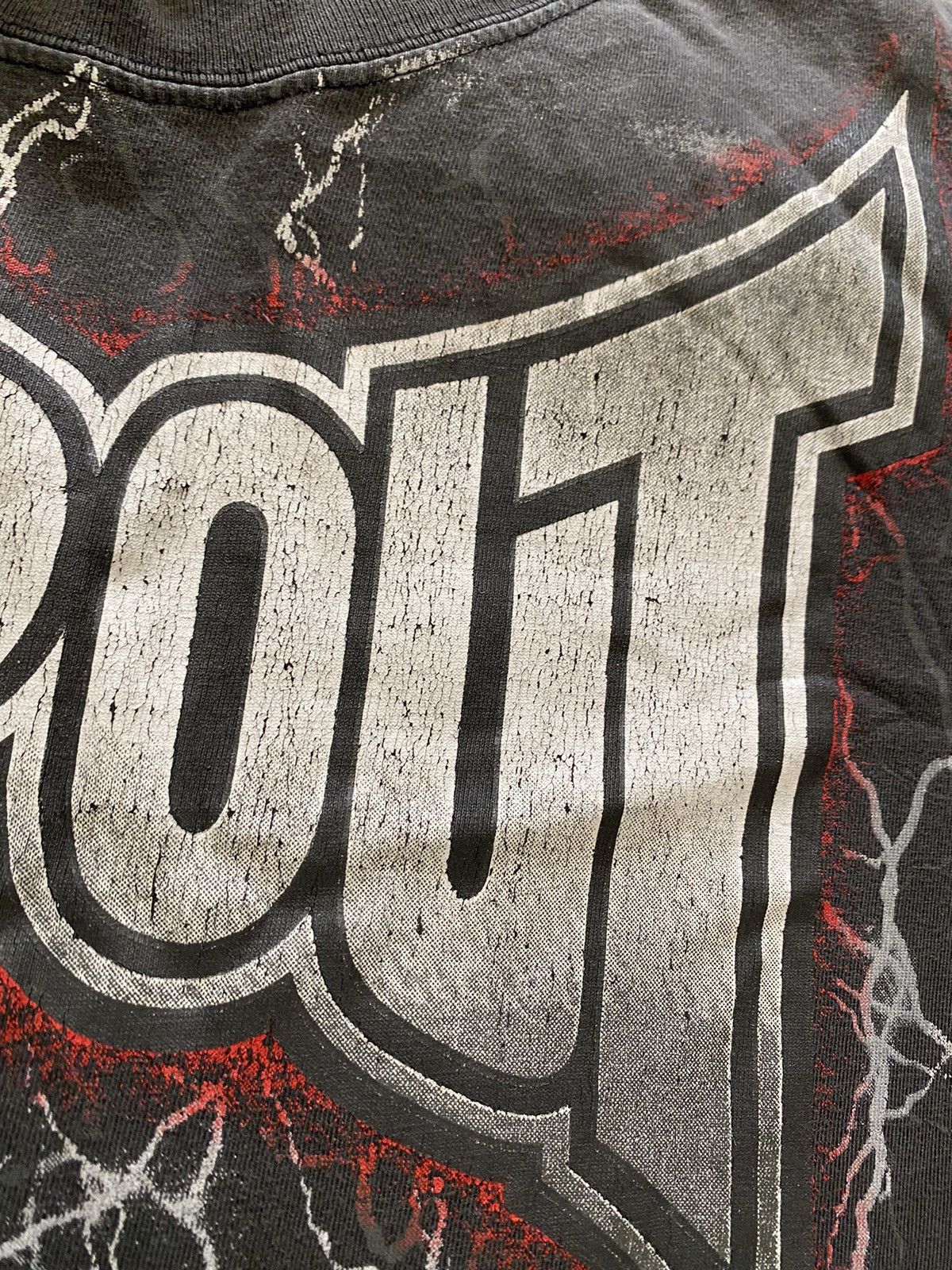 Affliction × Ed Hardy × Tapout Rare Tapout Lightning Cross Tee Y2K ...