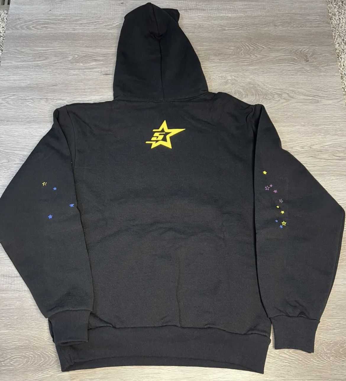 Spider Worldwide Sp5der Punk Hoodie Black W/ Goat Receipt | Grailed