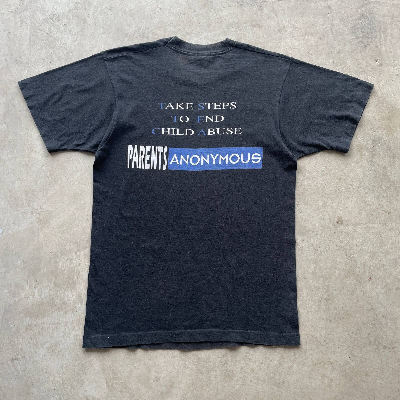 Vintage 90s Parents Anonymous “Take Steps To End Child Abuse” Shirt ...