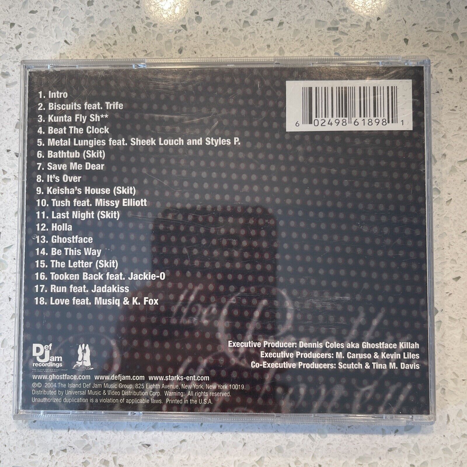 Rare Pretty Toney Album Ghostface Killah (CD, Apr-2004, Def Jam | Grailed