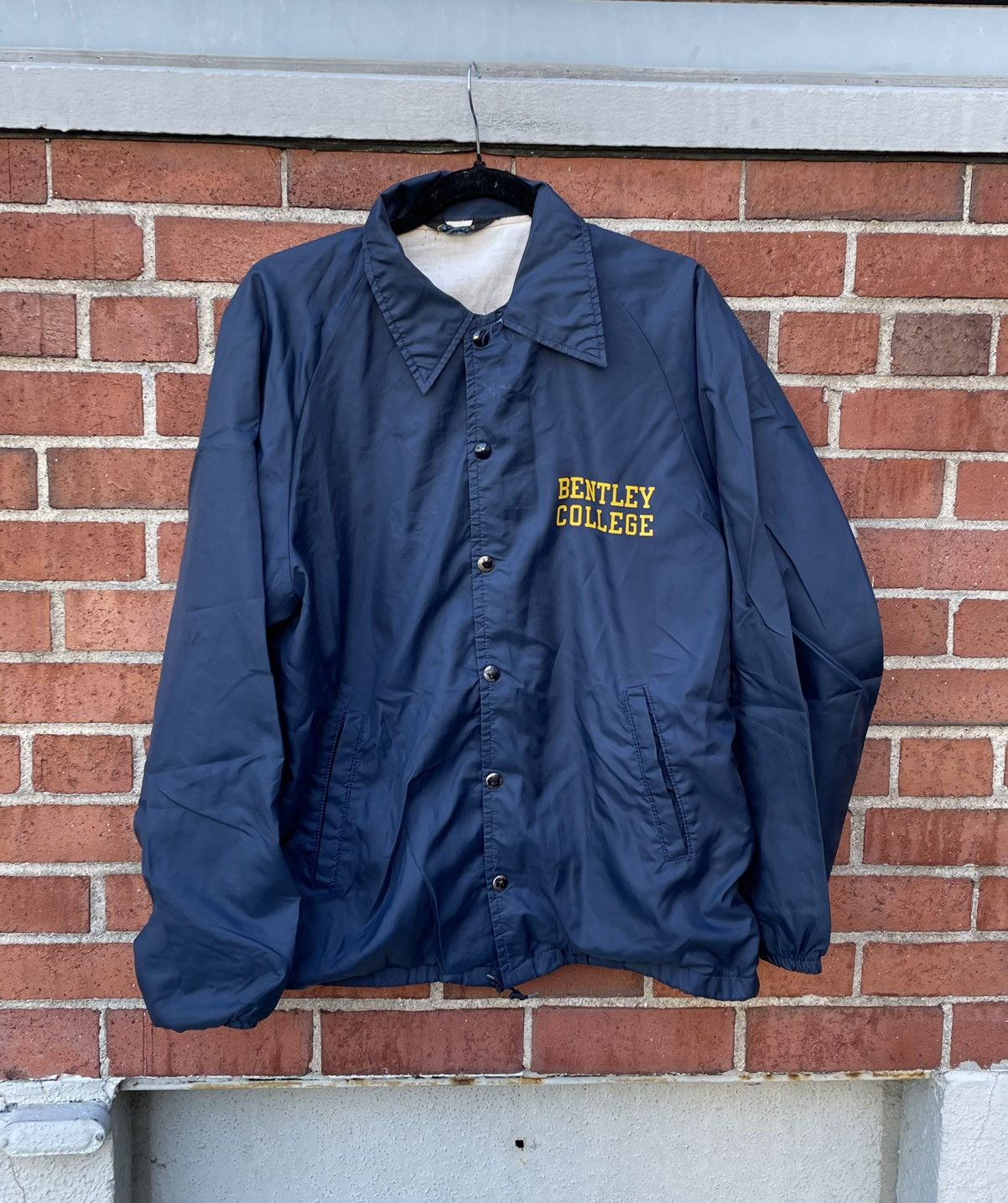 Champion VTG 60s Champion Running Man Bentley College Coach Jacket ...