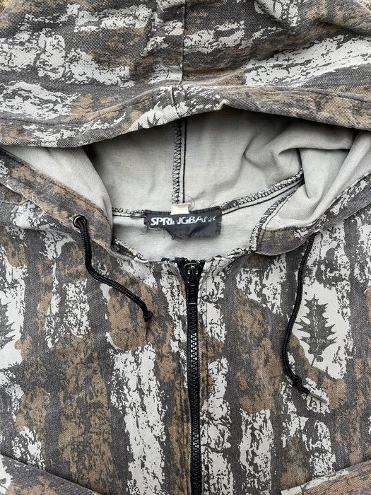 Vintage VTG 1989’s Tree Bark Camo Light Hunting Jacket | Grailed