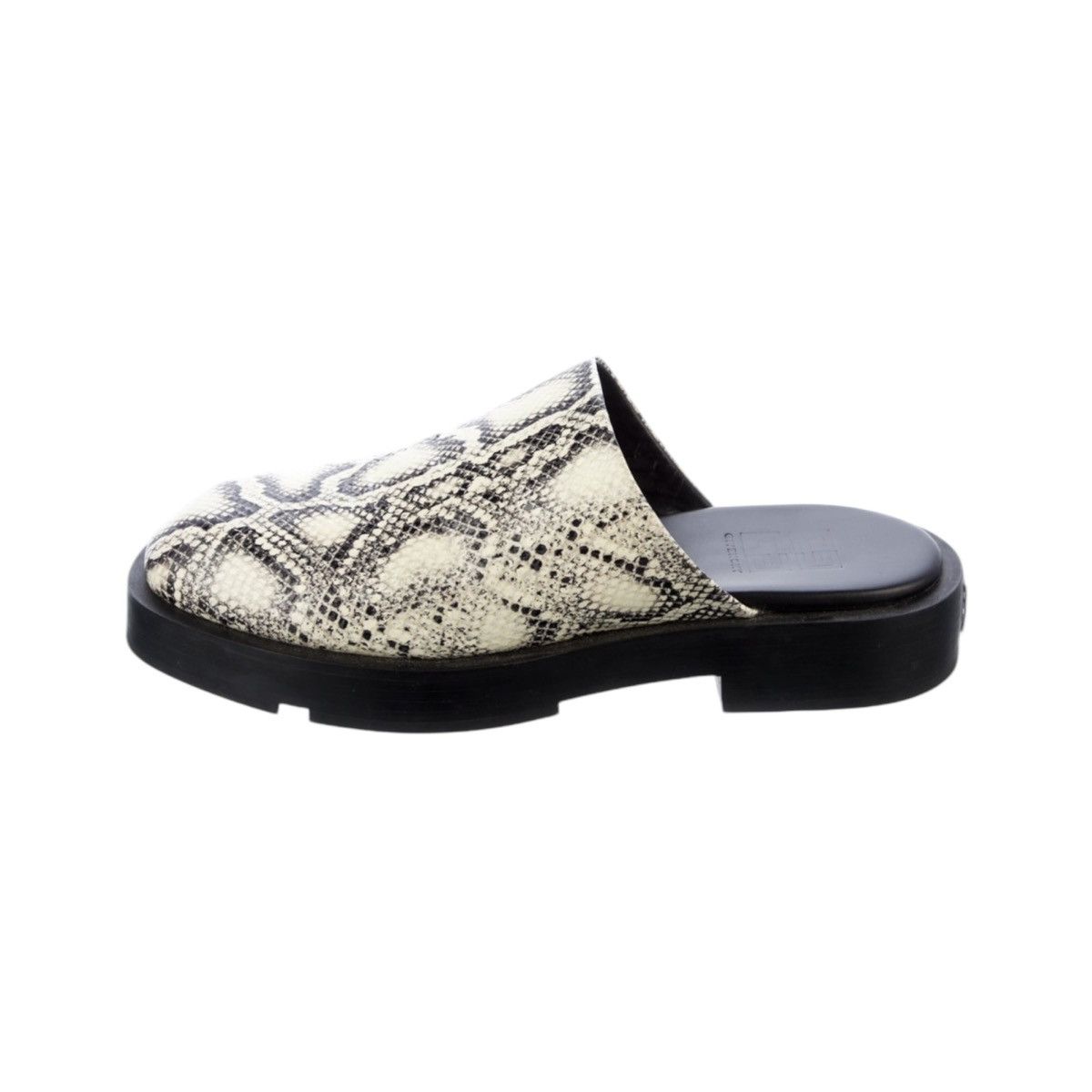 Givenchy Snake skin python slip on mule | Grailed