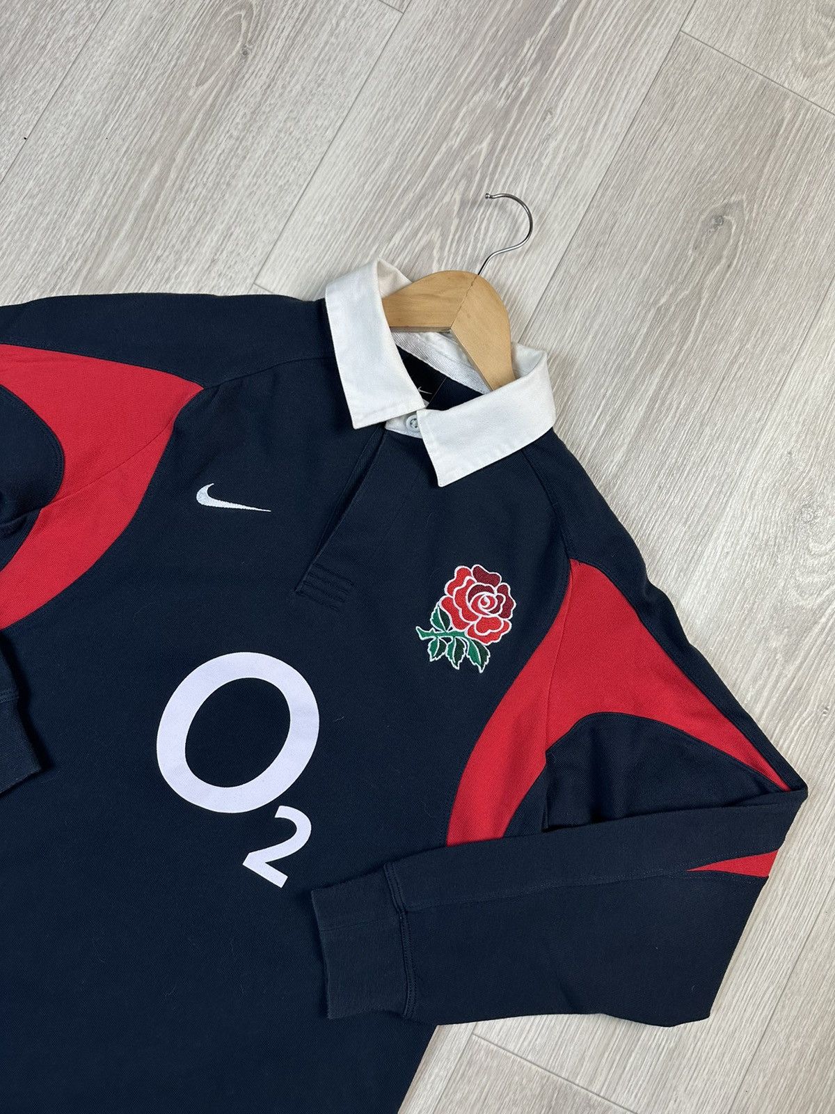 Nike × Streetwear × Vintage Vintage 90s Nike Rugby England World Cup ...