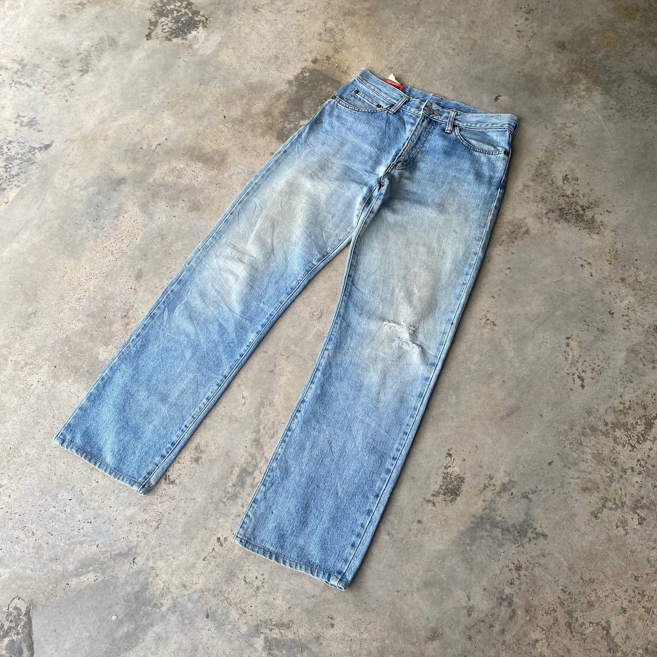 Edwin × Vintage VINTAGE 90S EDWIN LOT 1503-94 AW STONEWASH DISTRESSED ...