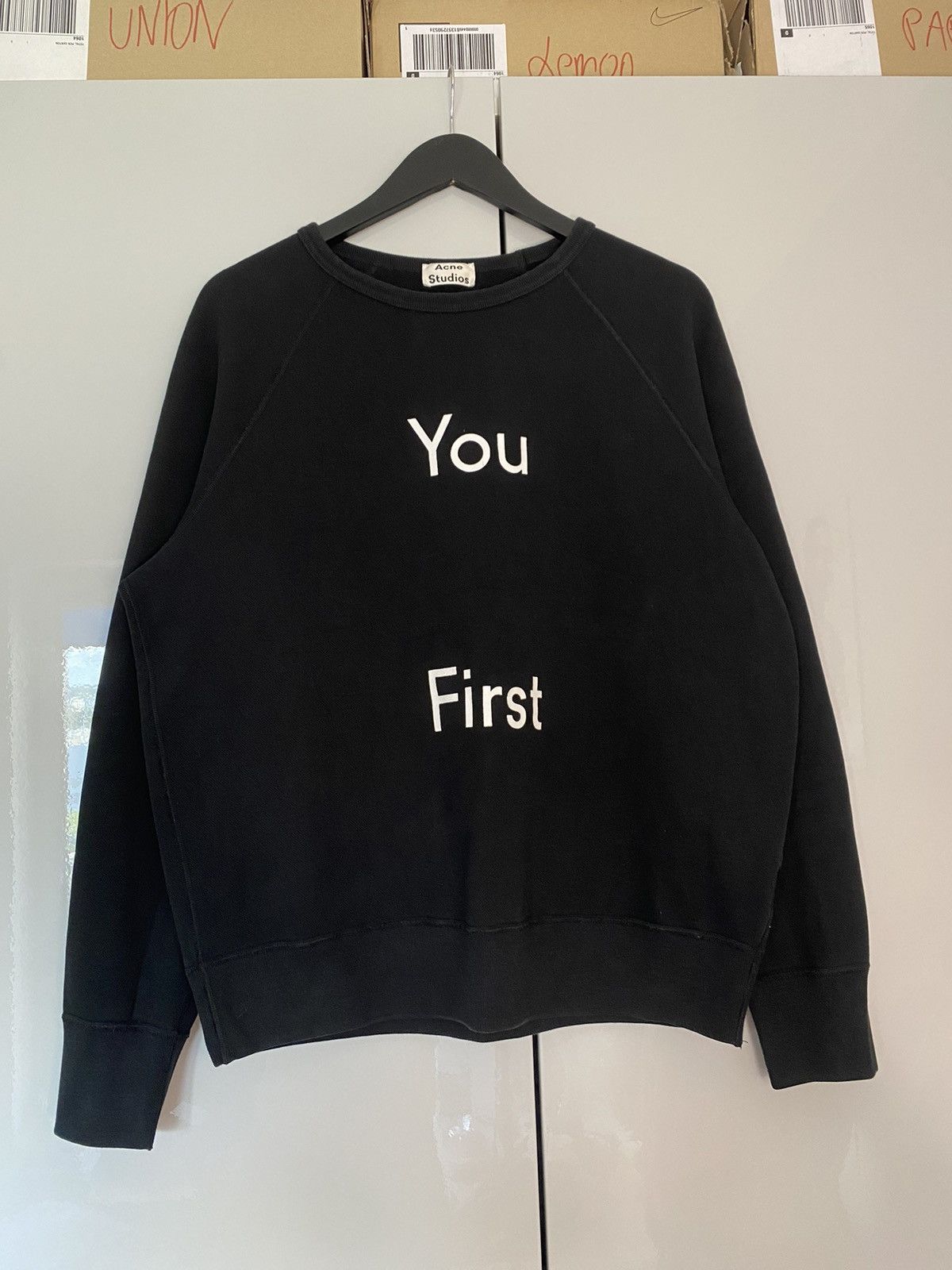 Acne Studios Acne Studios AW14 You First Sweatshirt bladee | Grailed