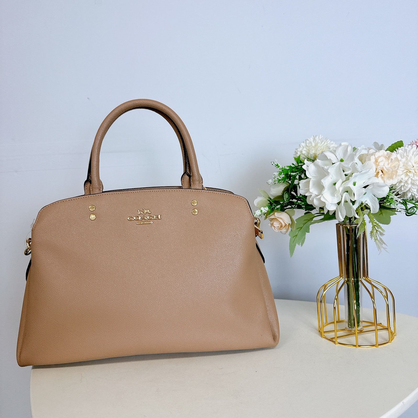 Coach Coach 91493 Lillie Carryall In Gold/ | Grailed