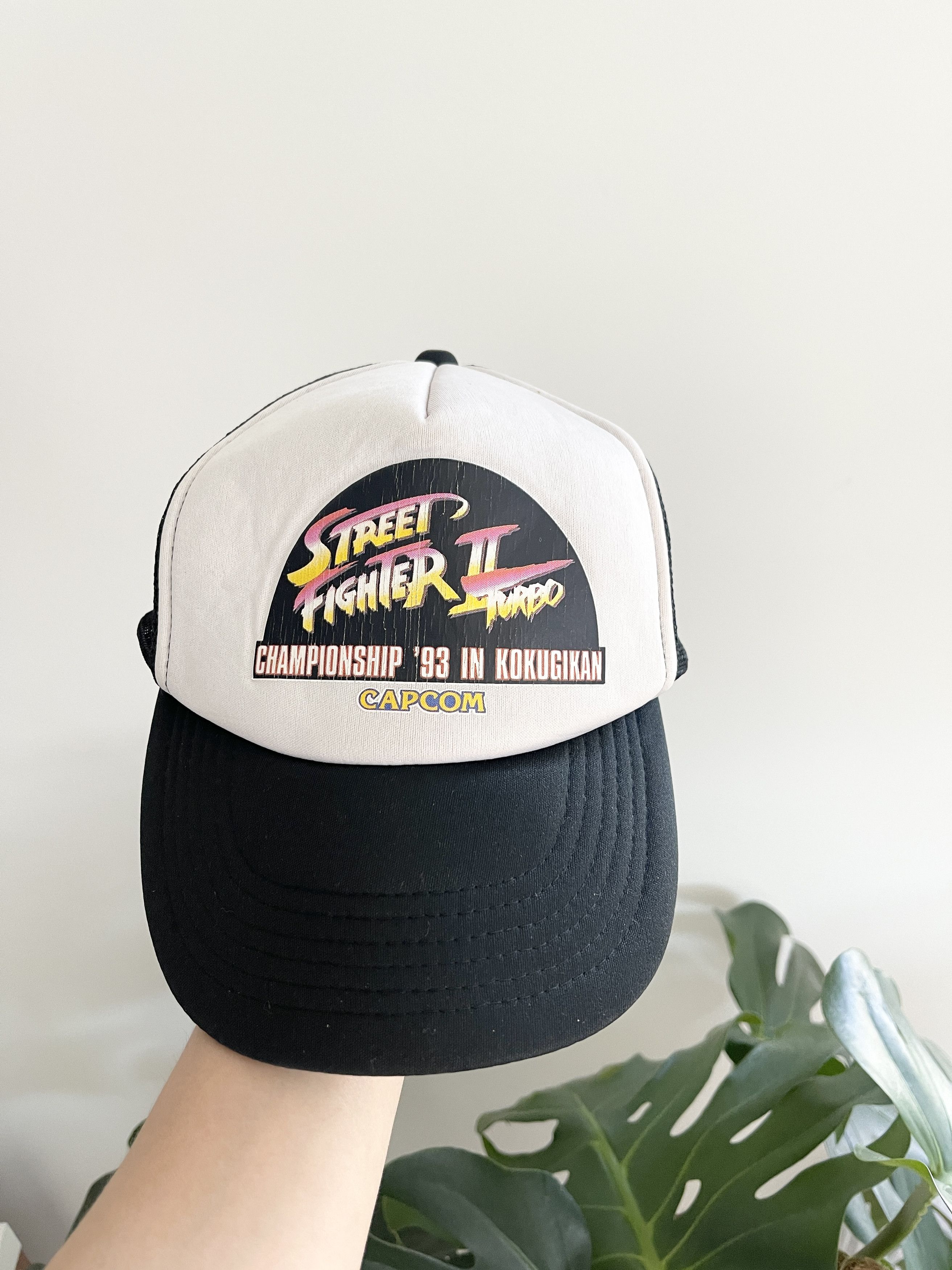 Vintage Vintage 1993 Capcom Street Fighter 2 Championship Japan Hat ...