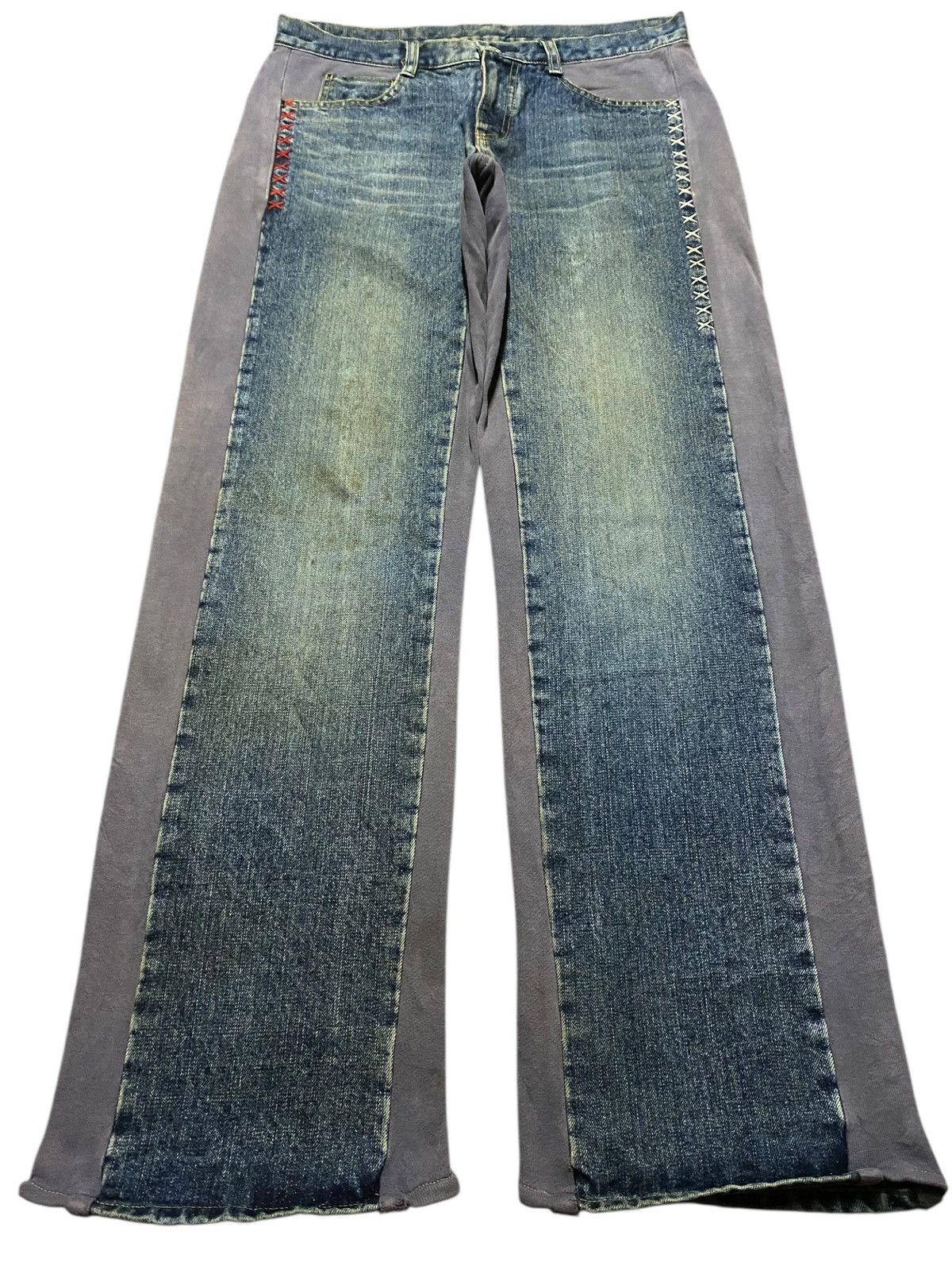 Kapital Vintage Japanese Ozone Rock Brand Mud Wash Baggy Jeans | Grailed