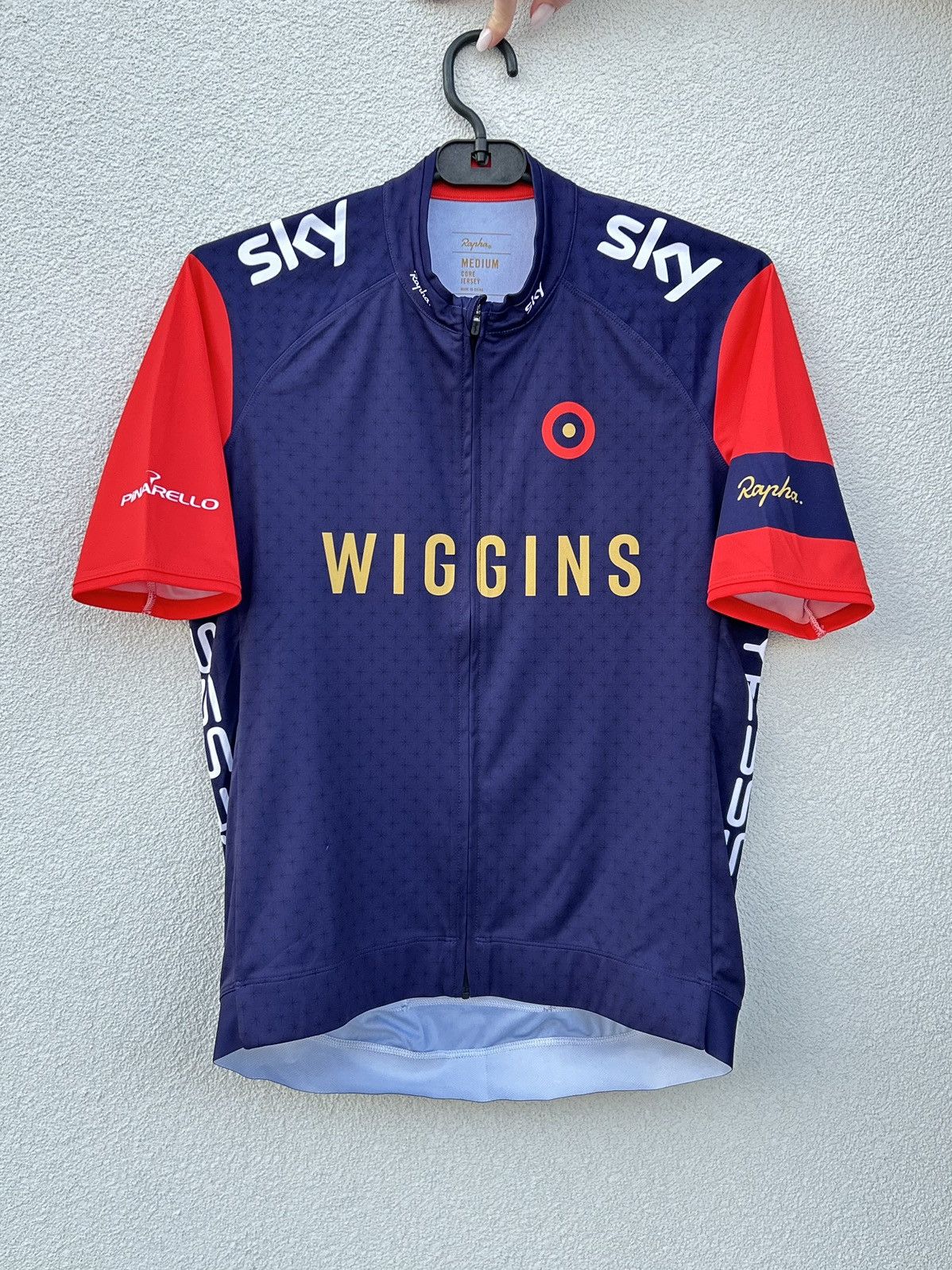 Rapha Rapha Wiggins Sky Team Core Jersey | Grailed