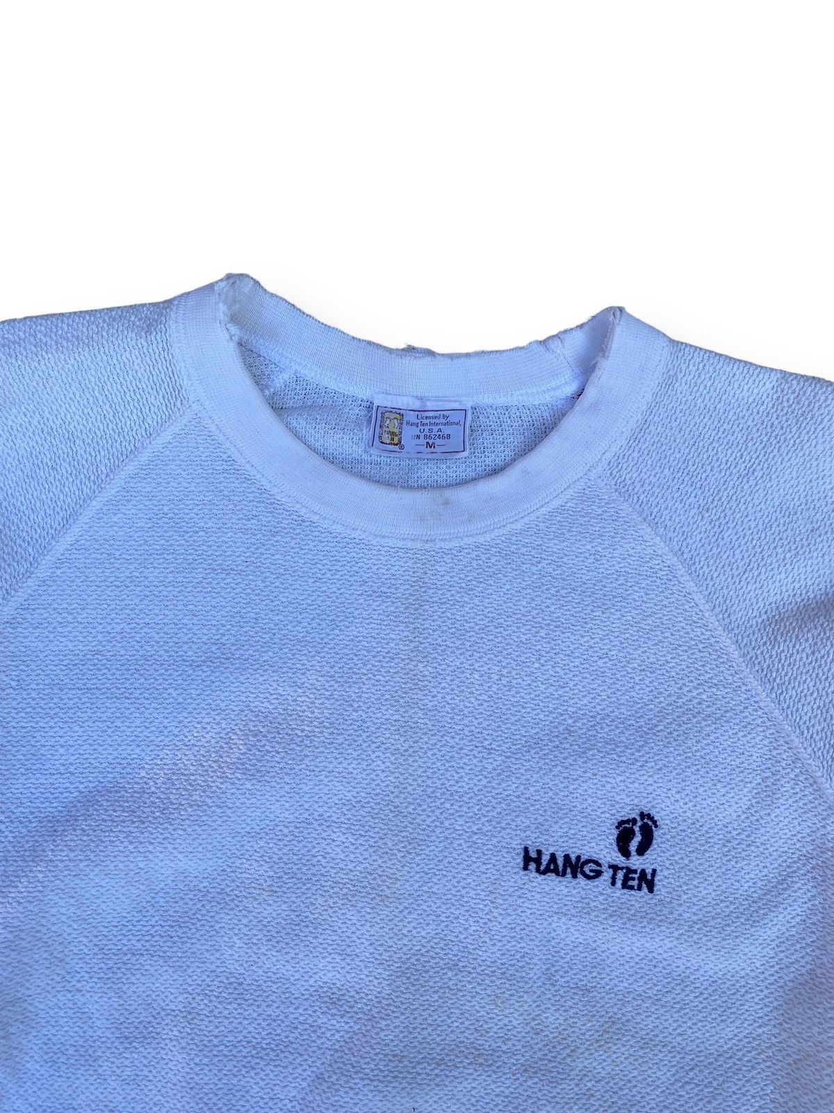 Vintage Vintage 90s Hang Ten Embroidery Logo Sweatshirt. #D3 | Grailed