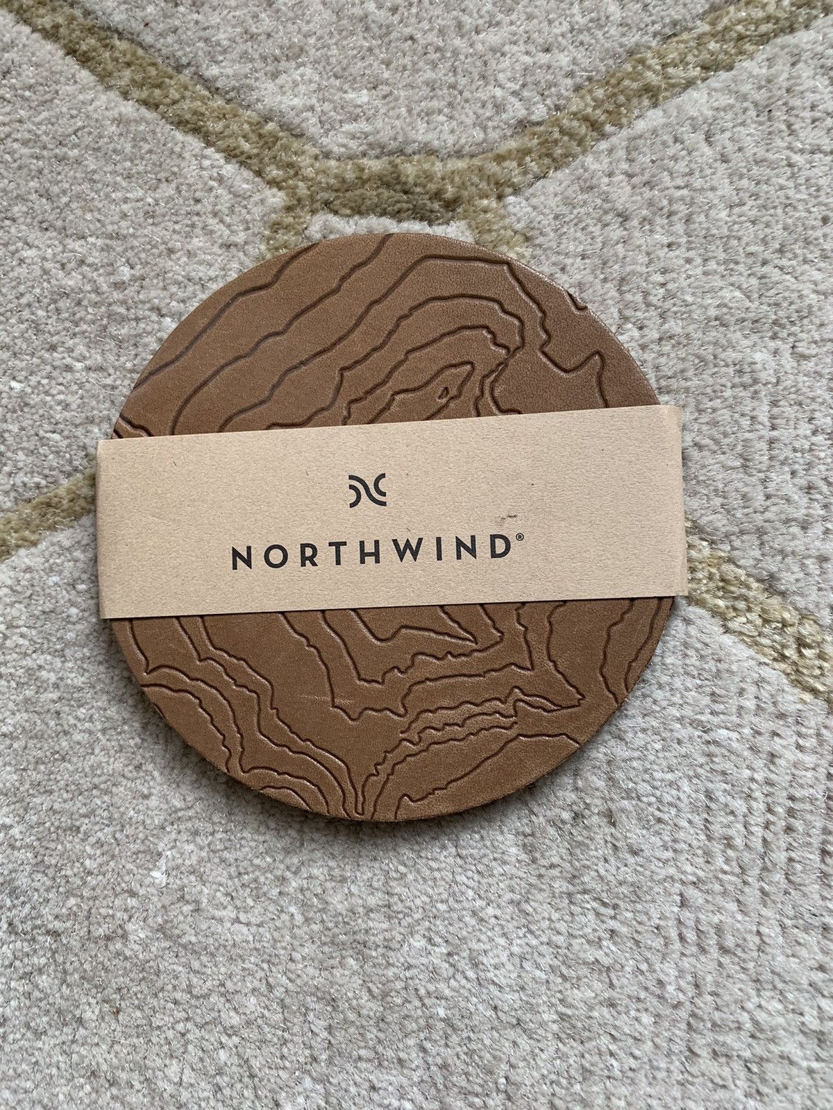 Other Northwind Topo Leather Coaster Set New Made in USA | Grailed