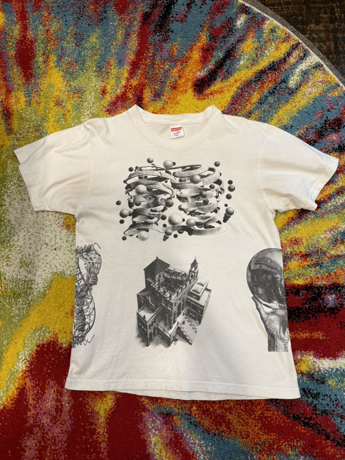 Supreme Supreme M.C Escher Tee White Medium | Grailed Supreme Supreme M.C Escher Tee White Medium | Grailed
