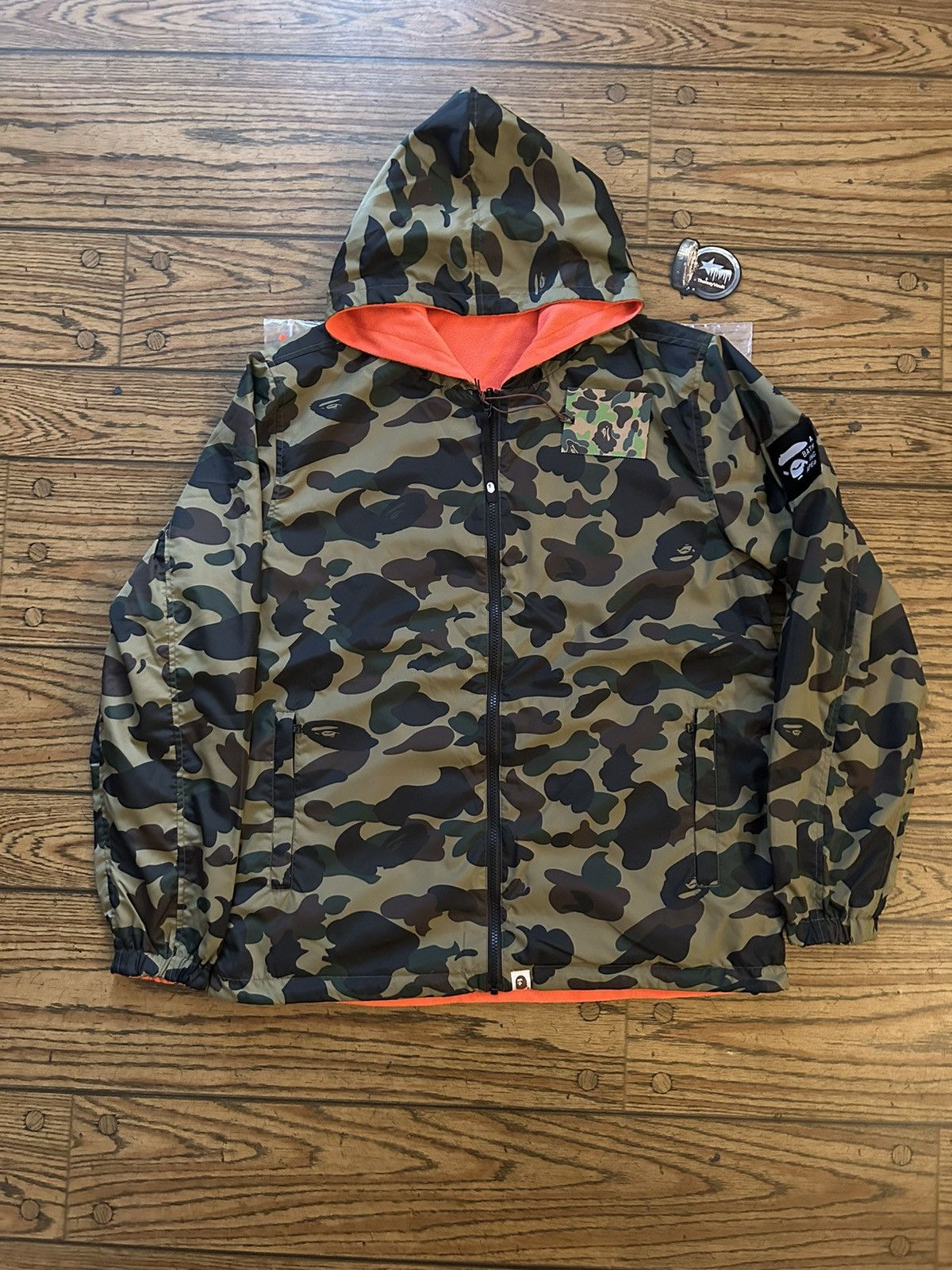 Bape Bape 1st Camo Reversible Jacket | Grailed