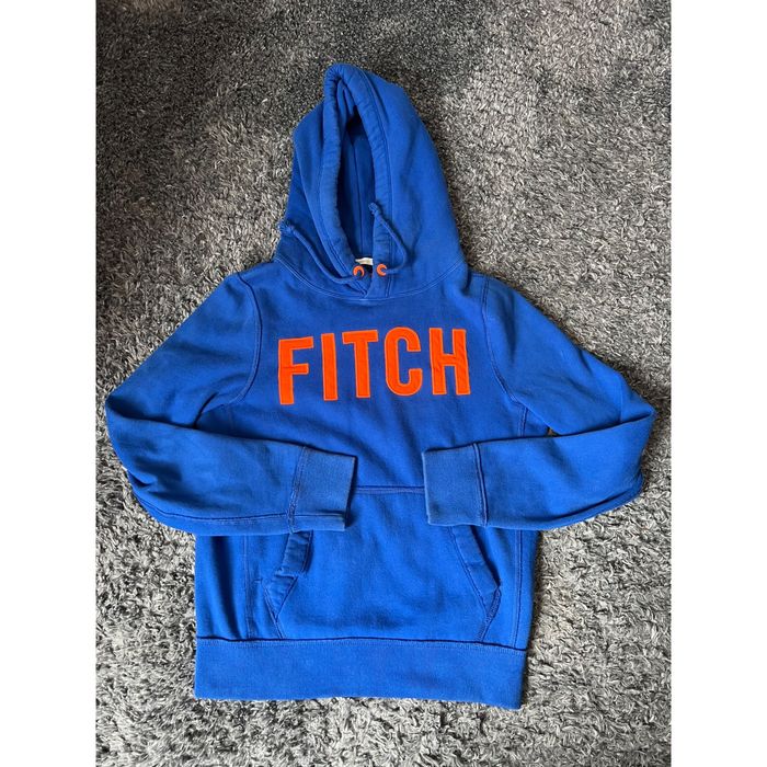Abercrombie & Fitch Vintage Abercrombie And Fitch Y2K Blue Hoodie Sweatshirt F1 | Grailed