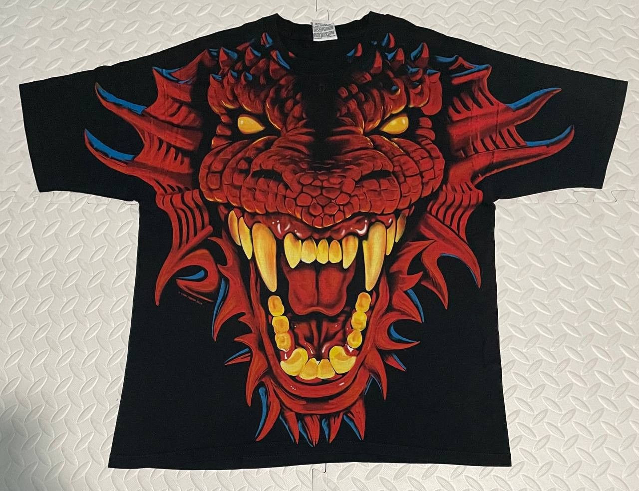 Liquid Blue Dragon AOP Liquid Blue 1996 | Grailed