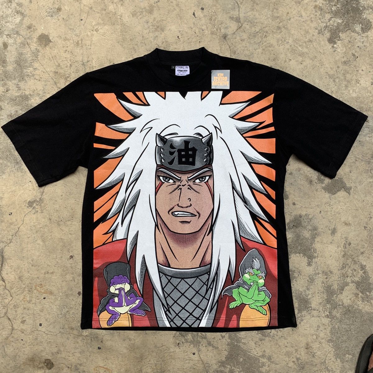 Japanese Brand Jiraiya vs Pain x Naruto shippuden x anime tee x naruto ...