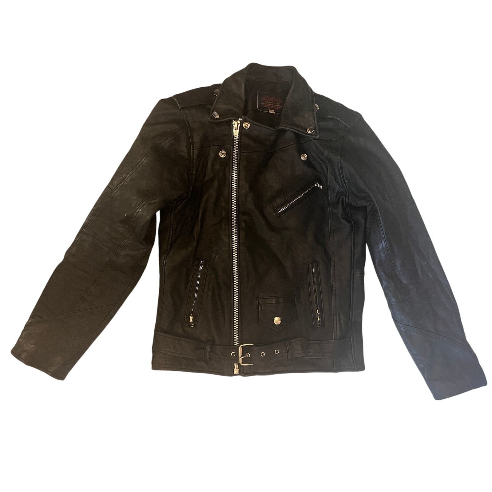 Other Pele Che Coco Reworked Leather Biker Moto Jacket - Black S | Grailed